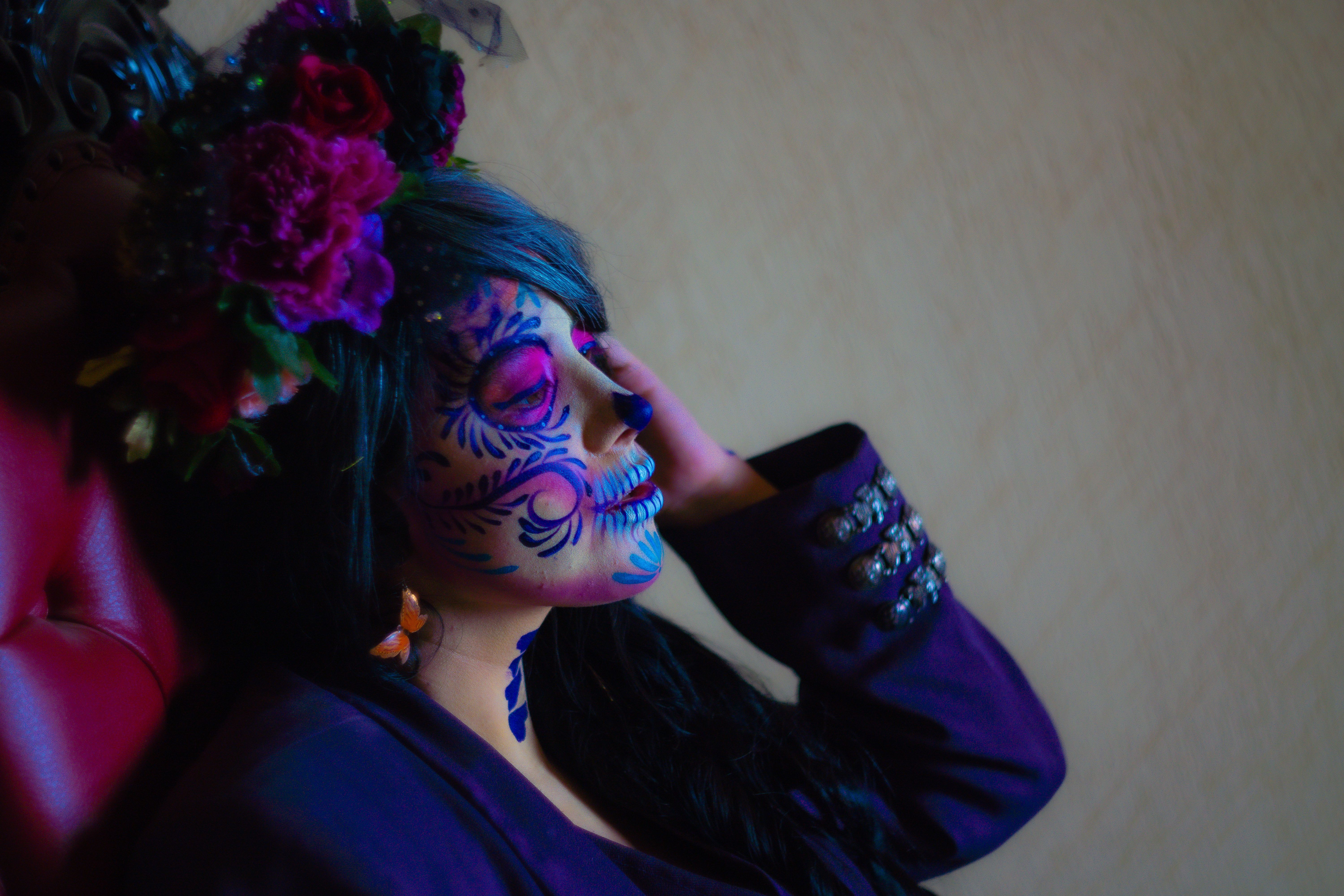 Catrina morada · Free Stock Photo