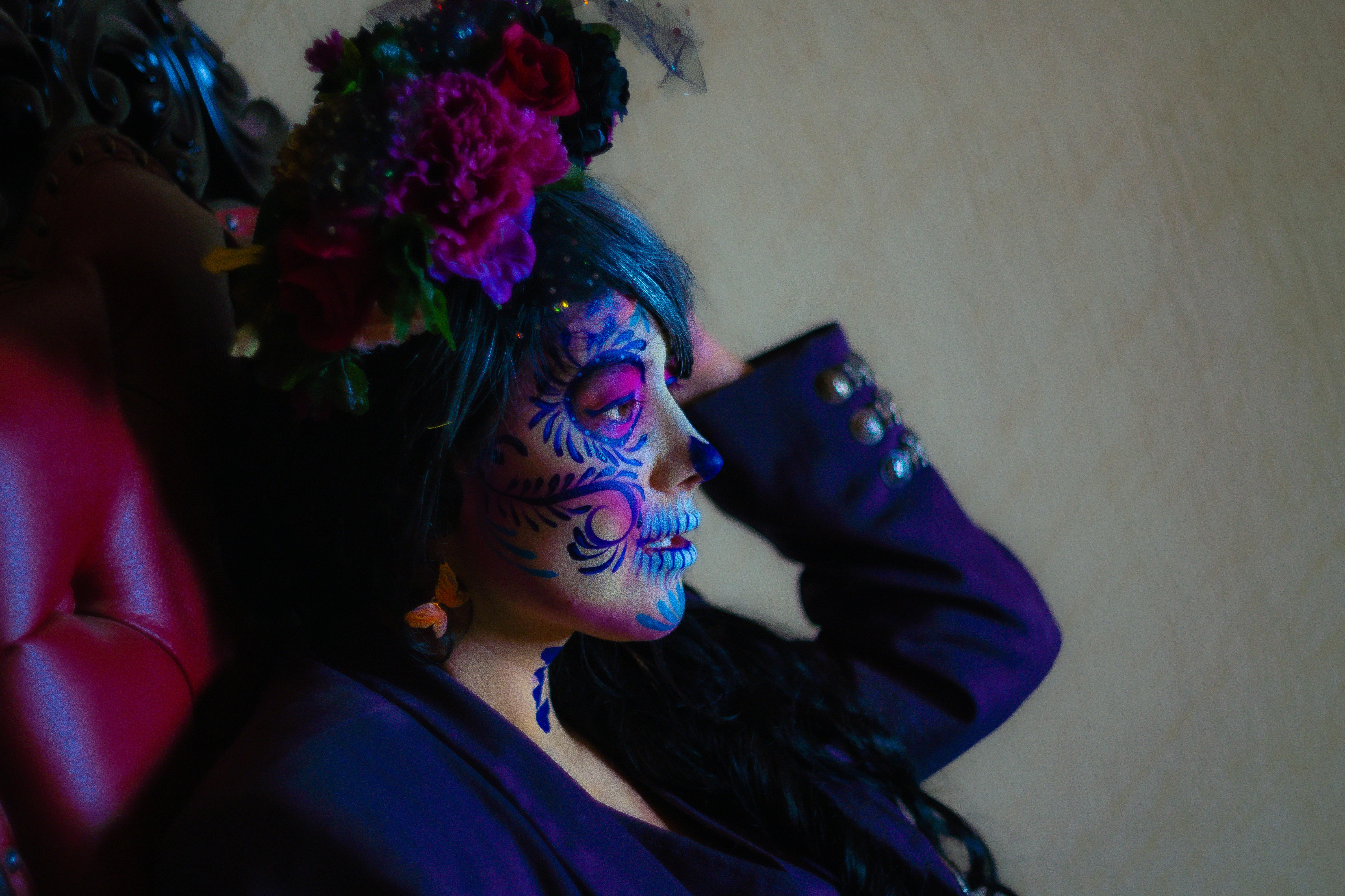 Catrina morada · Free Stock Photo