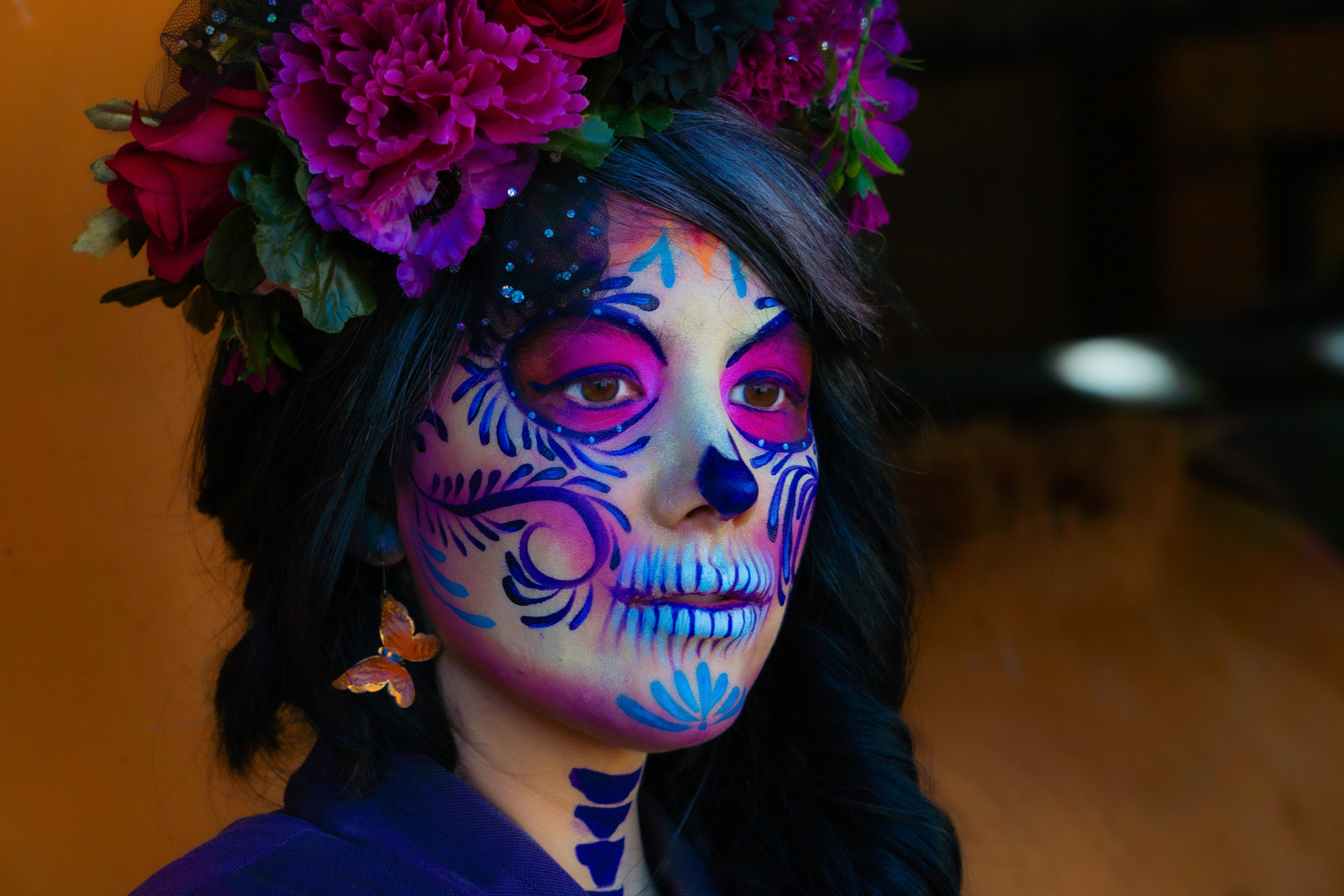 Foto de stock gratuita sobre art, arte, arte tradicional, calavera ...