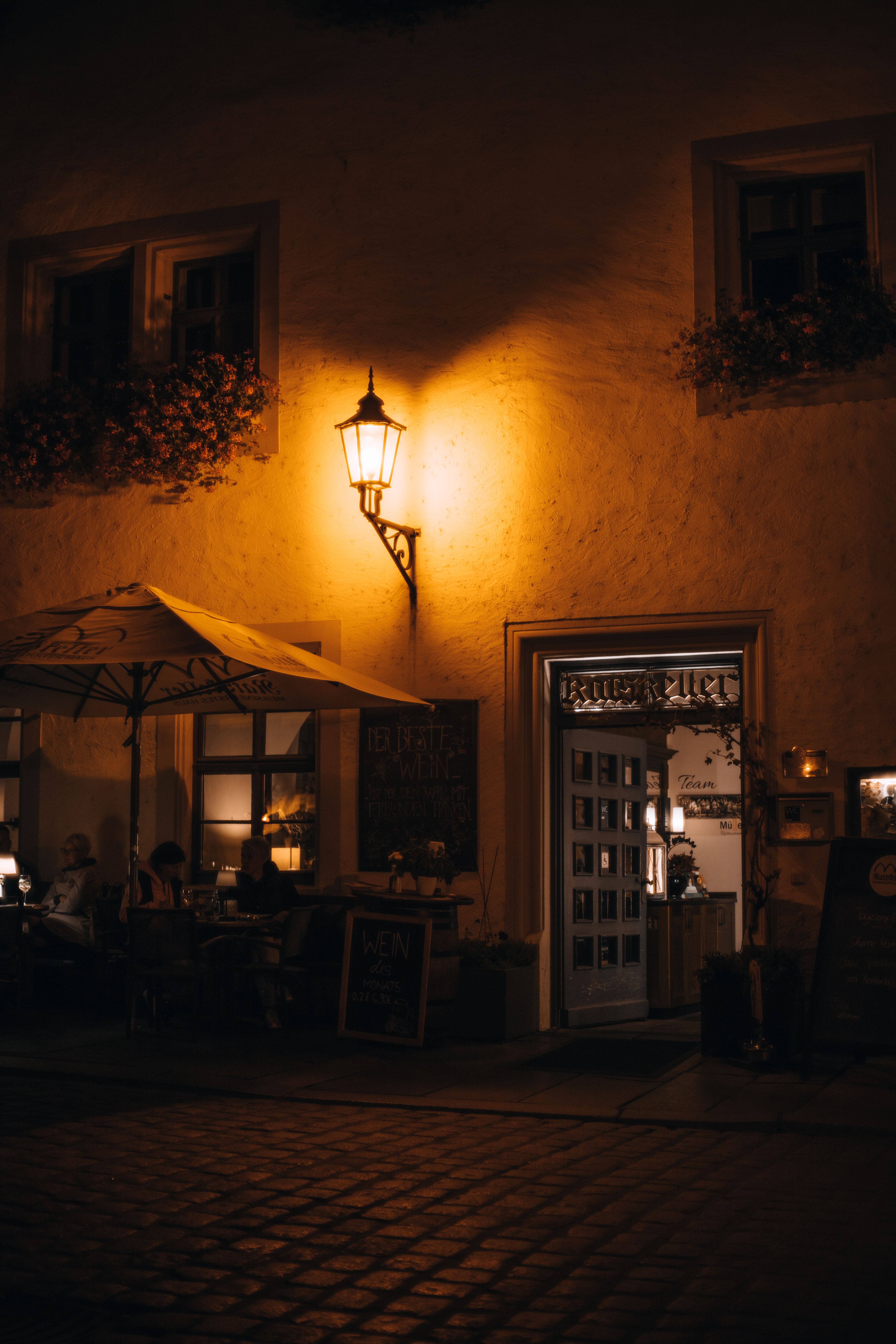 Bar Entrance at Night · Free Stock Photo