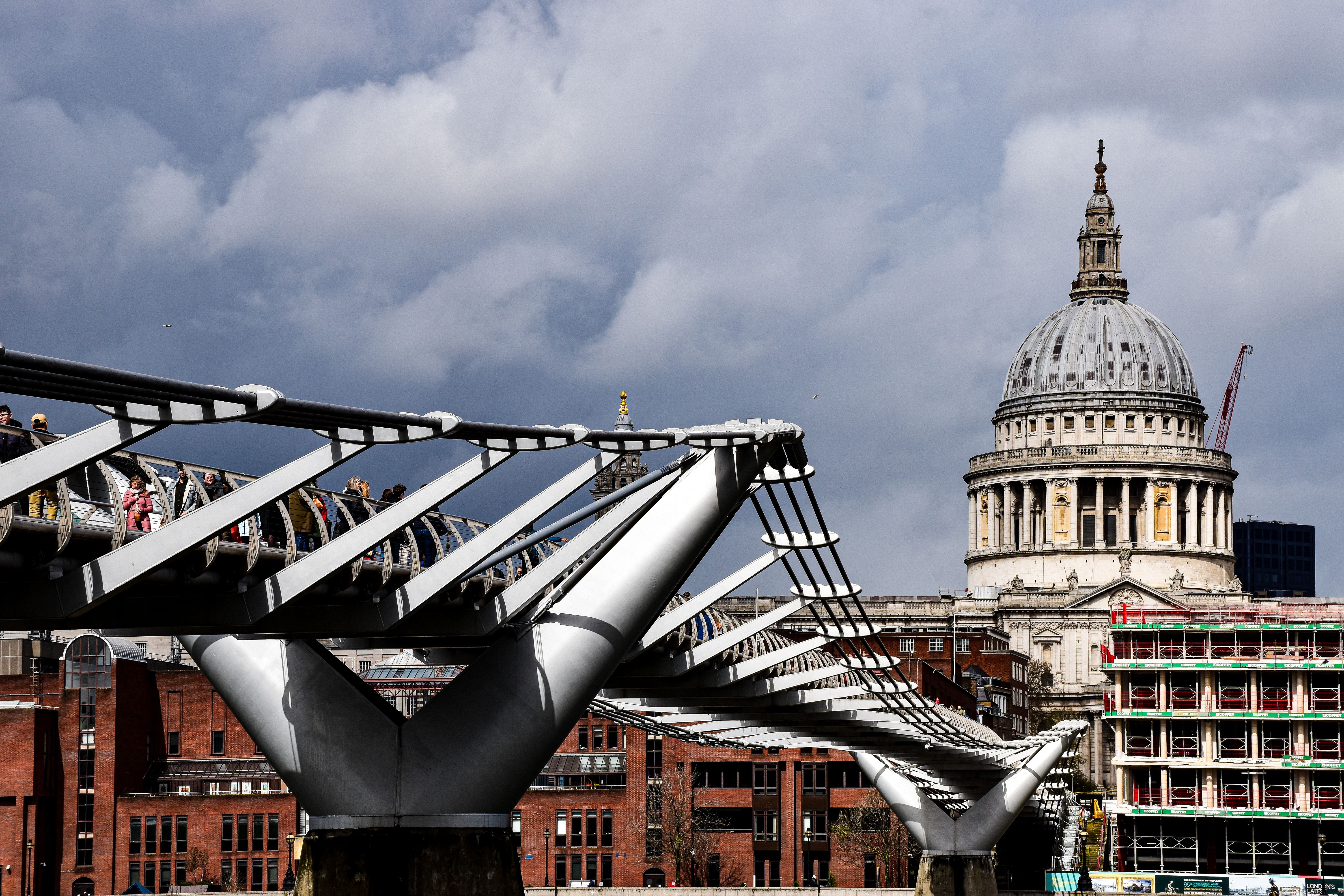 The London Millennium Footbridge · Free Stock Photo