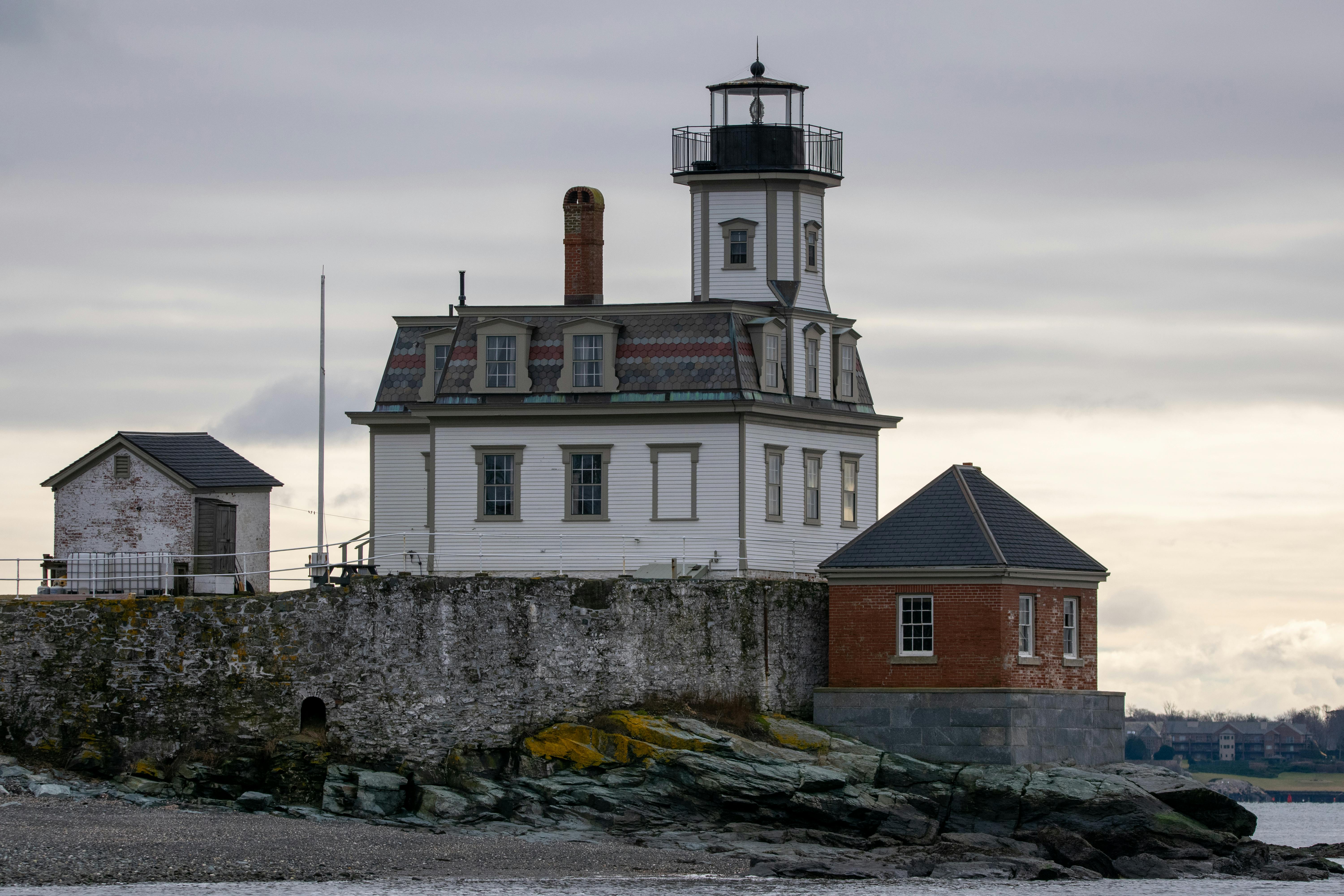 Rose Island Lighthouse Photos, Download The BEST Free Rose Island ...