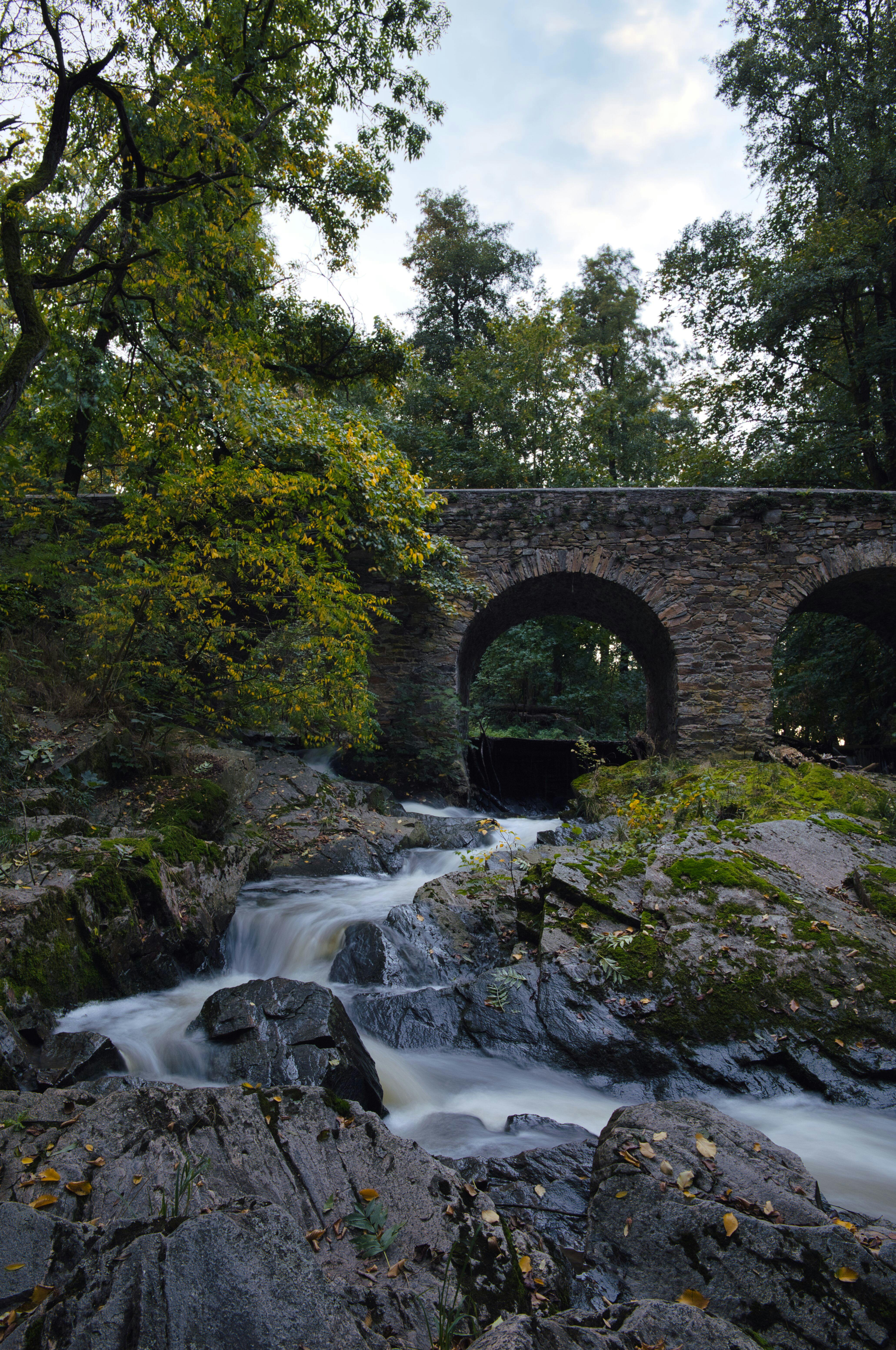 Stream Under Brick Bridge · Free Stock Photo