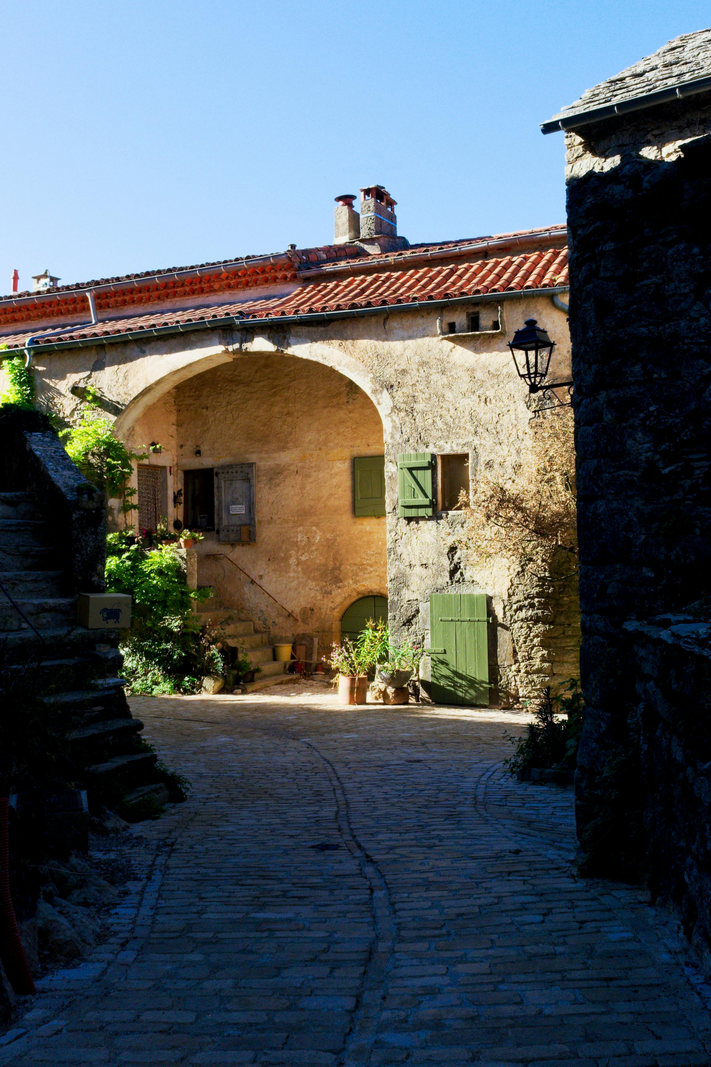 Rock Buildings in a Village in Sunlight · Free Stock Photo