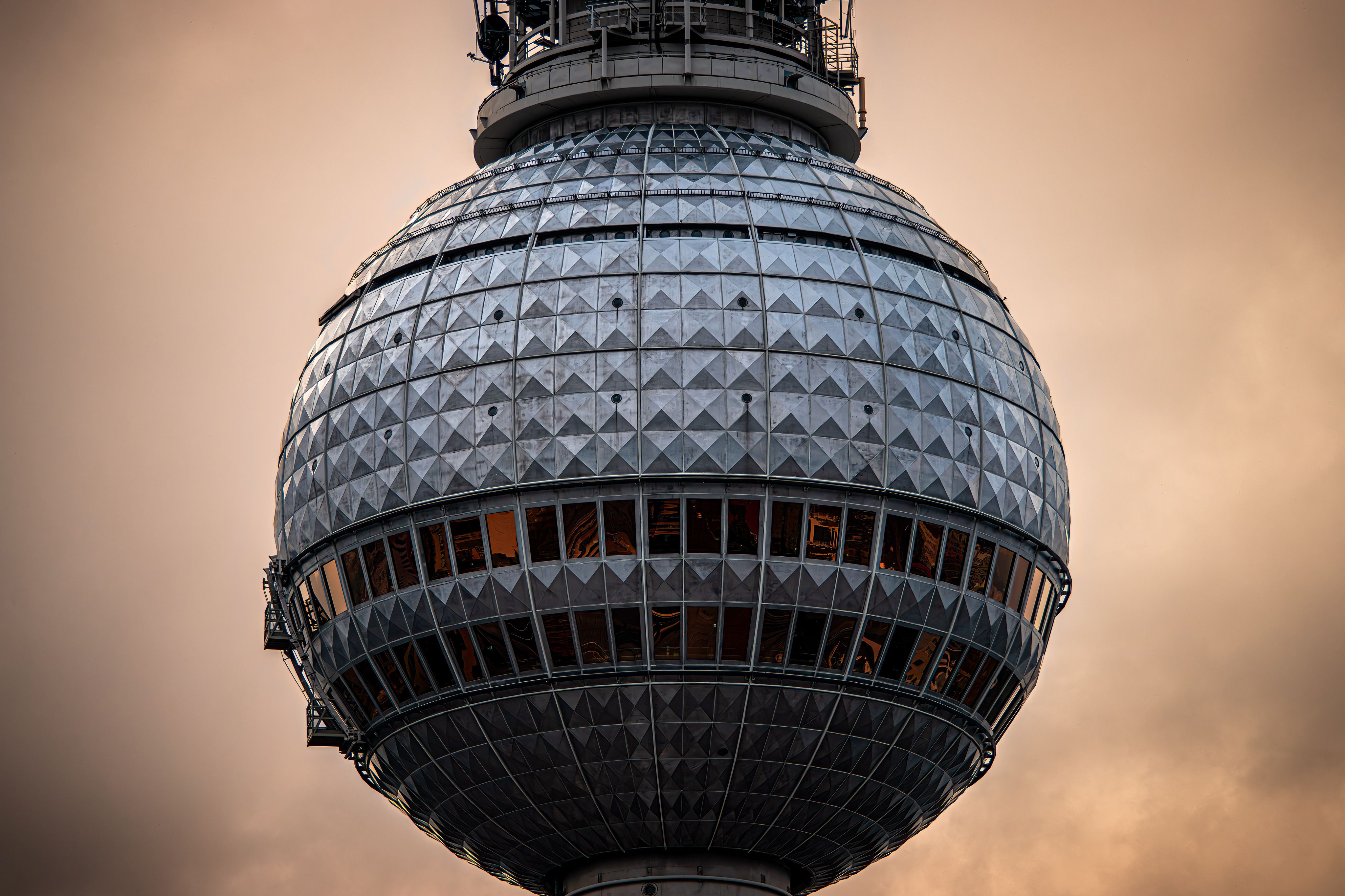 Round Building of a TV Tower, Berlin, Germany · Free Stock Photo