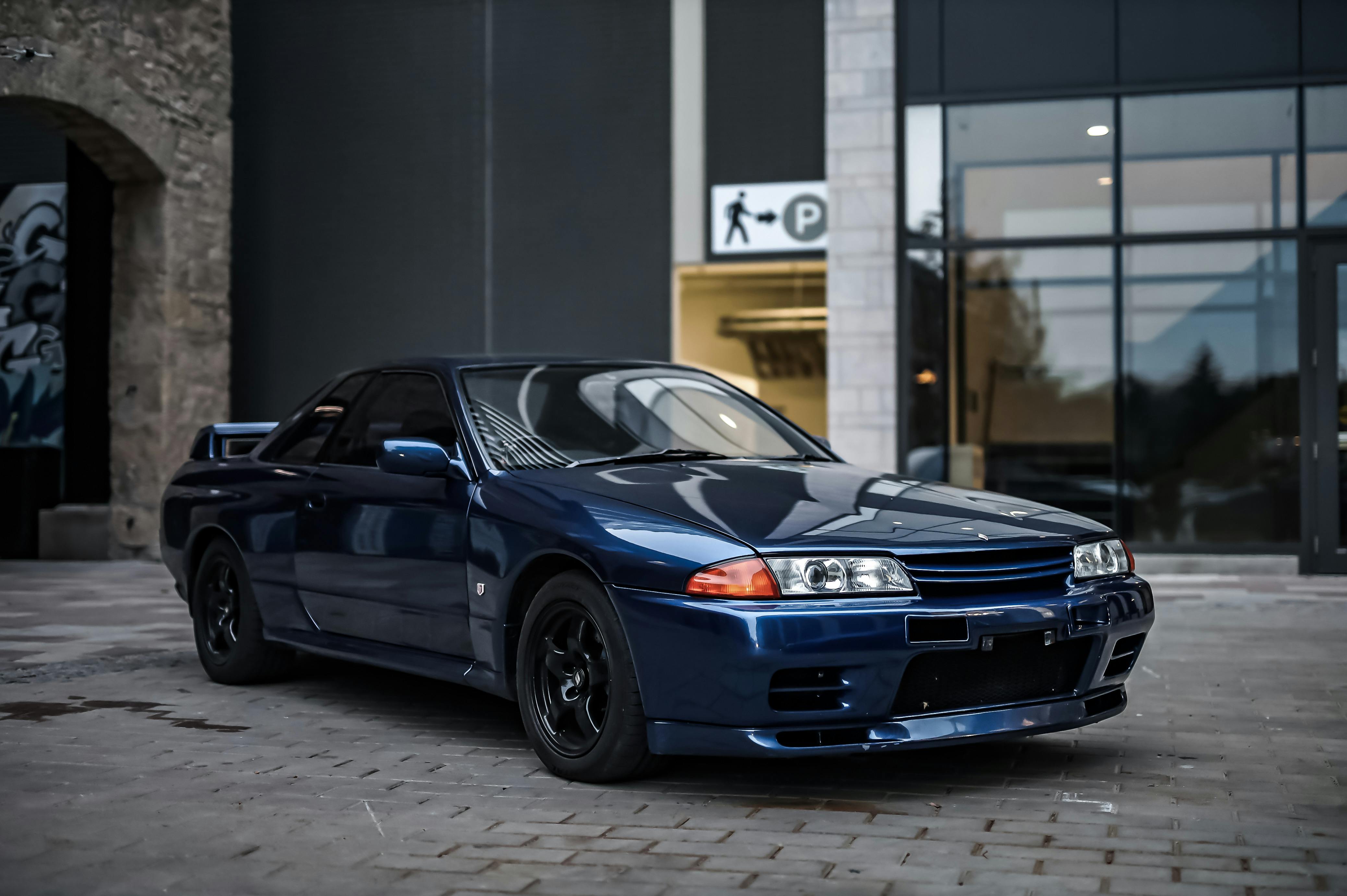 Elegant Navy Blue Car · Free Stock Photo