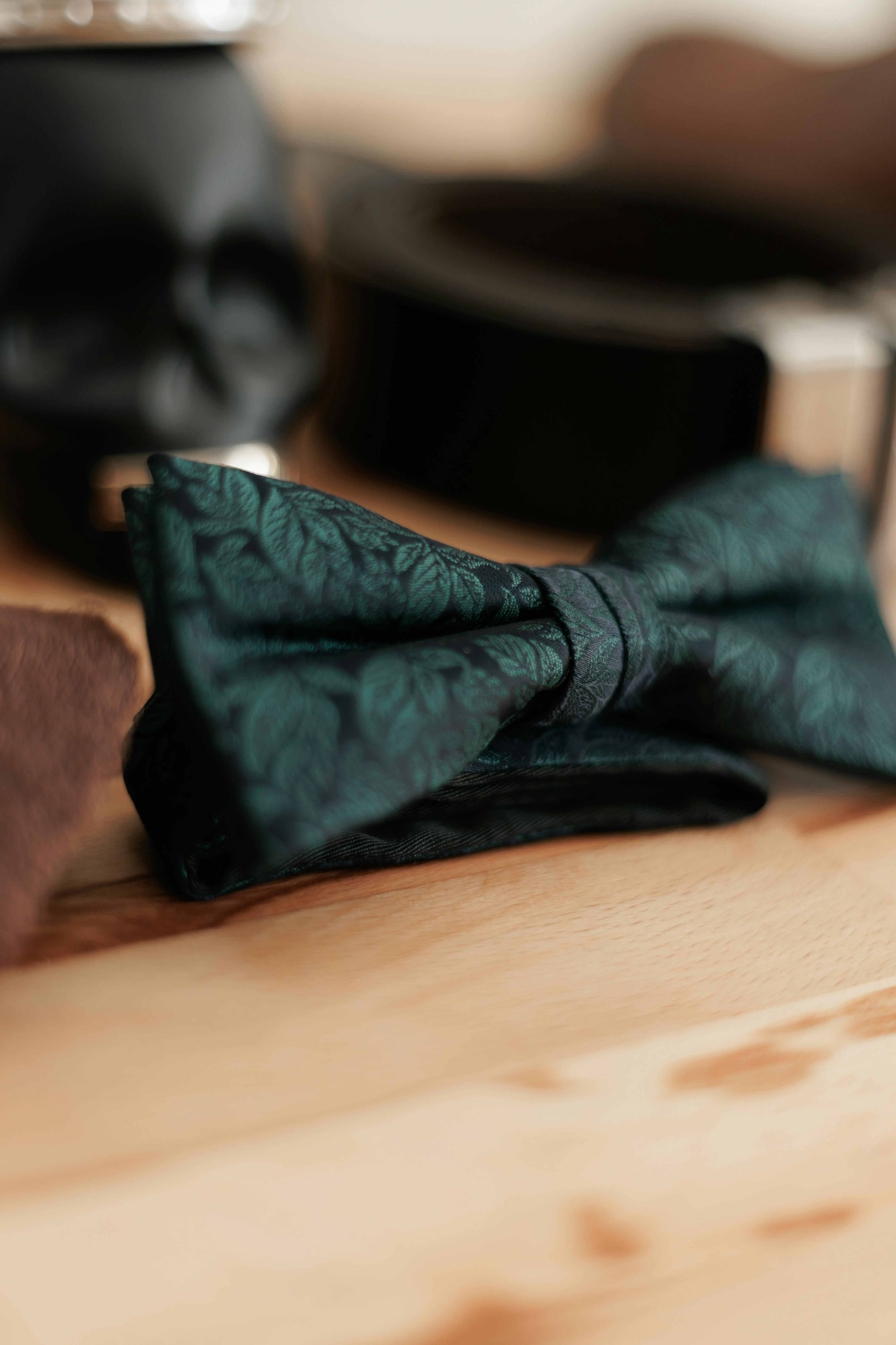 Bow-tie on Table · Free Stock Photo