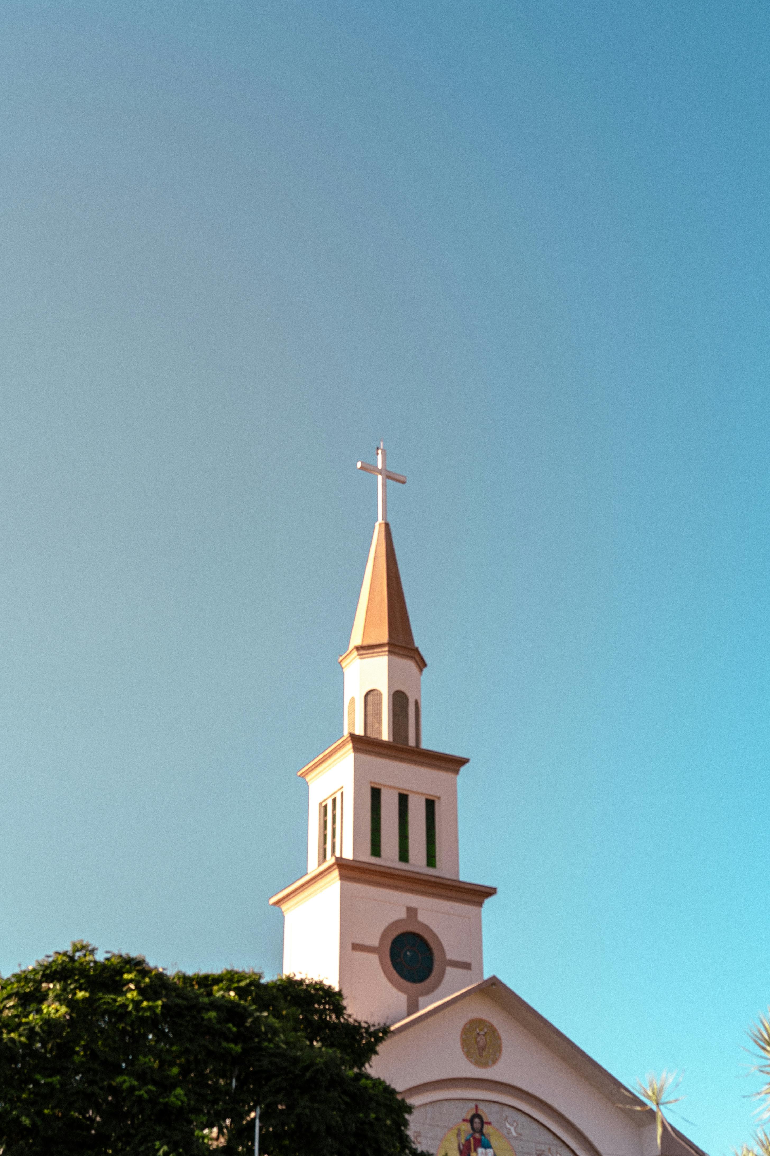 Tower of Catholic Church · Free Stock Photo