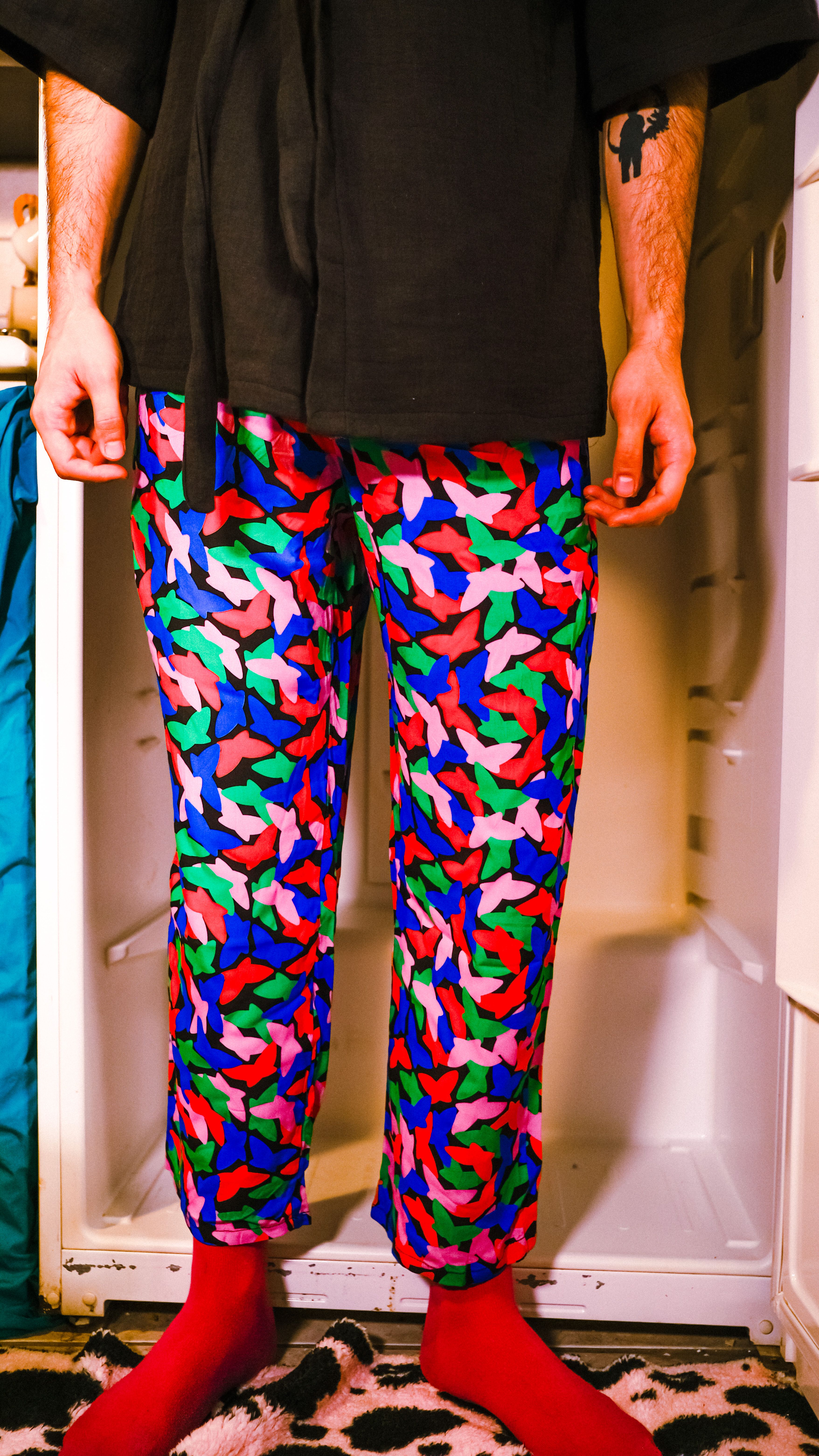 Man in Colorful Pants · Free Stock Photo