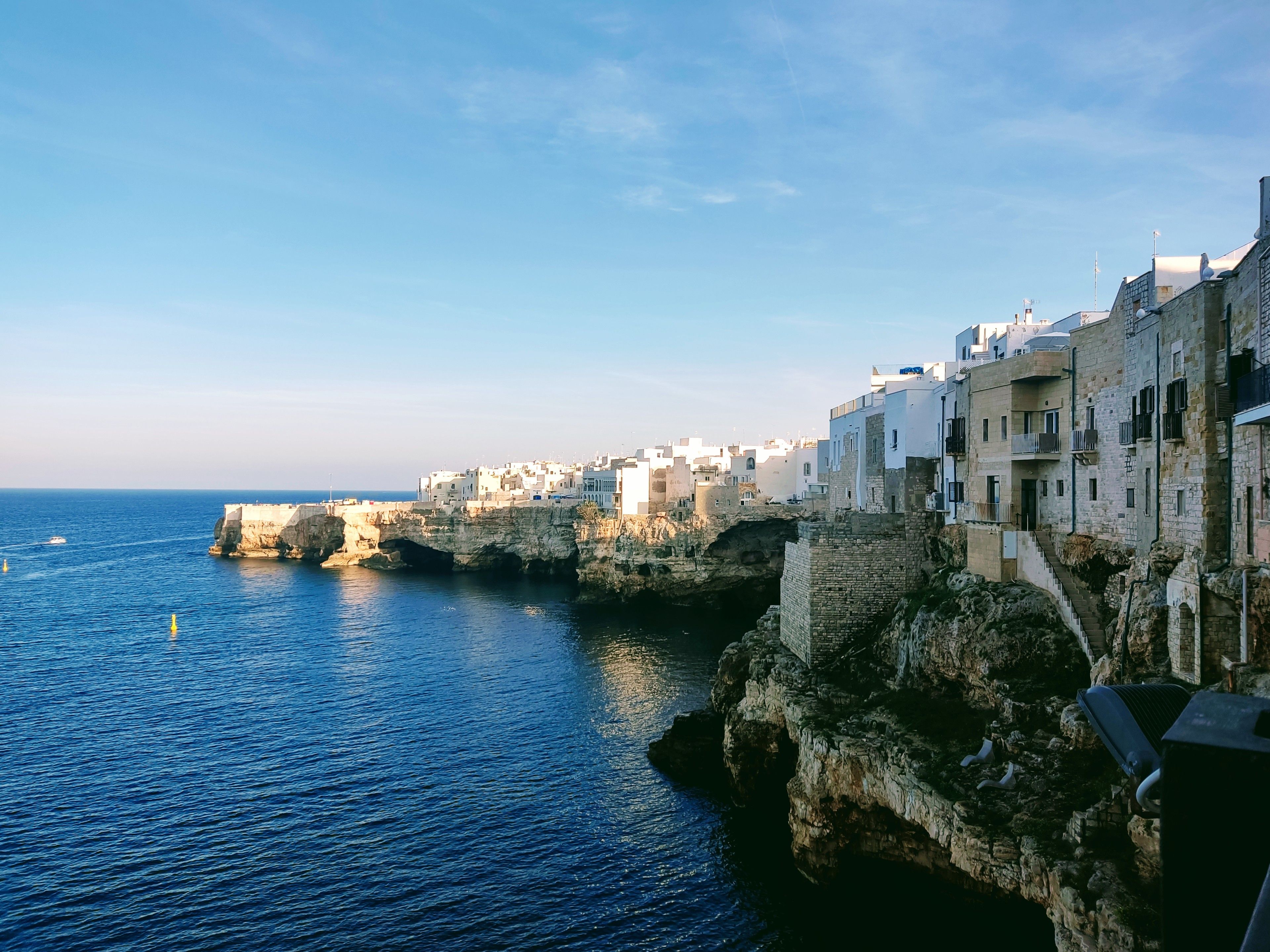 Buildings on Seashore in Coastal Town · Free Stock Photo