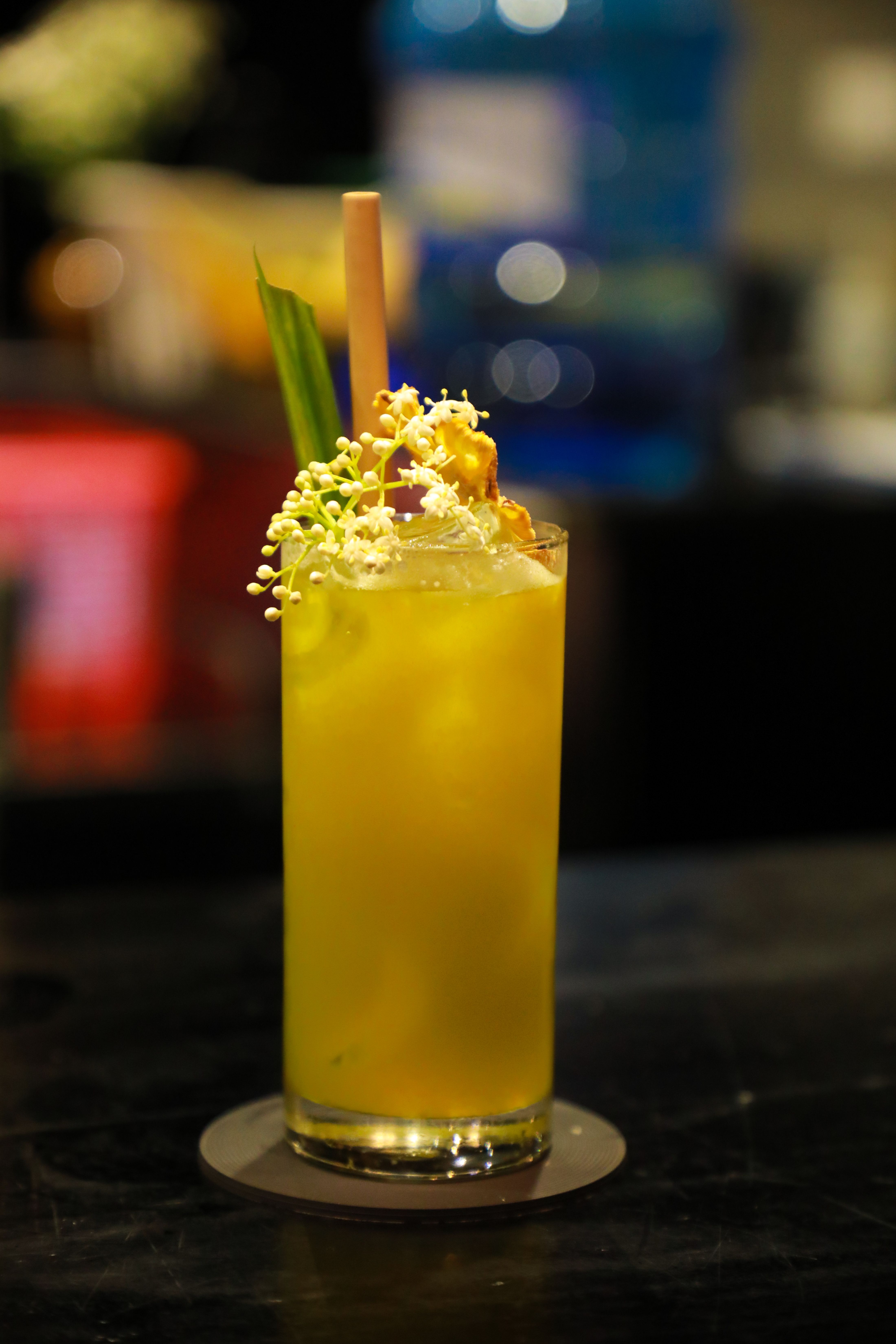 Yellow Drink in a Glass · Free Stock Photo