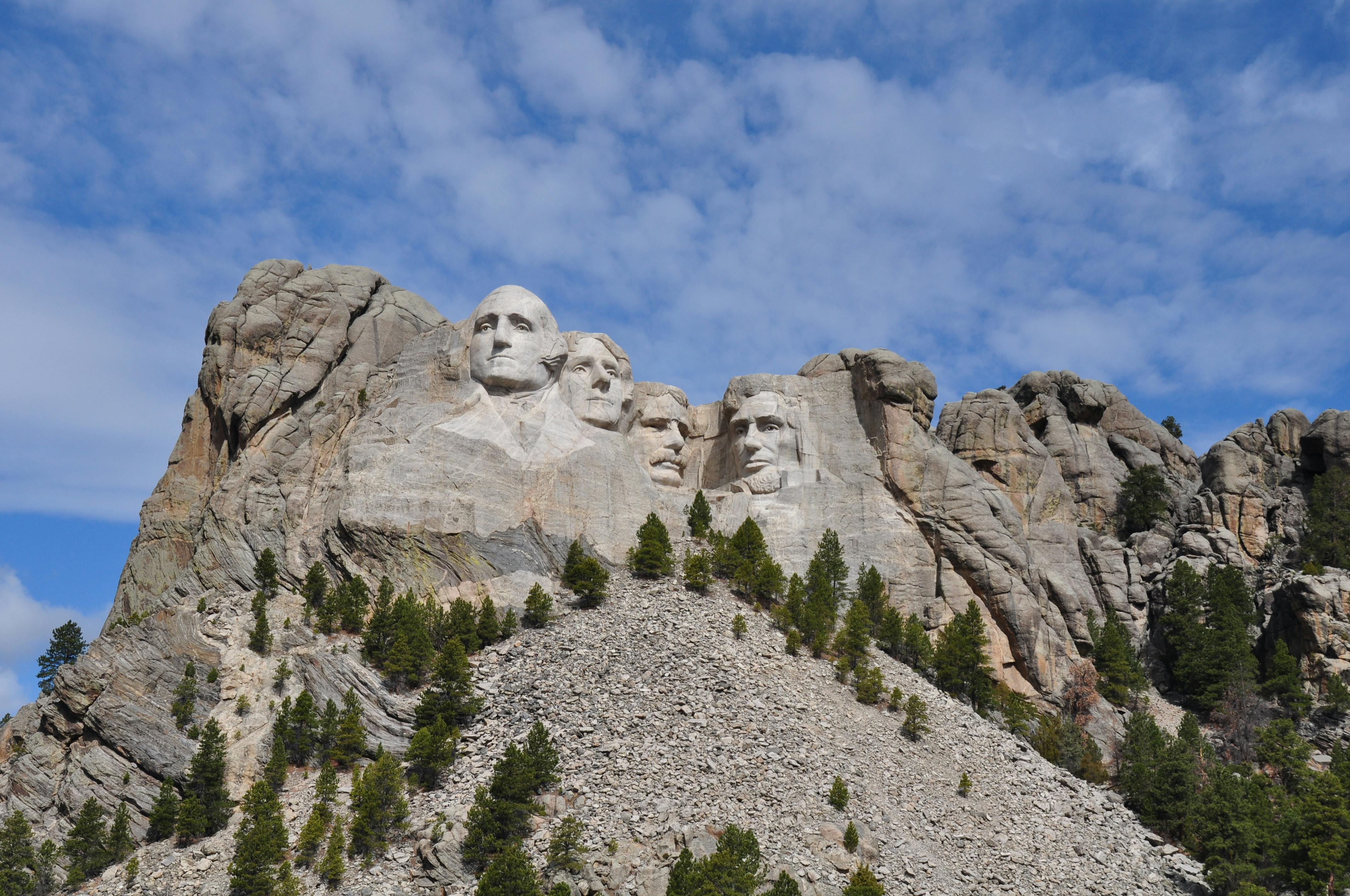Rocks of Mount Rushmore in South Dakota, USA · Free Stock Photo