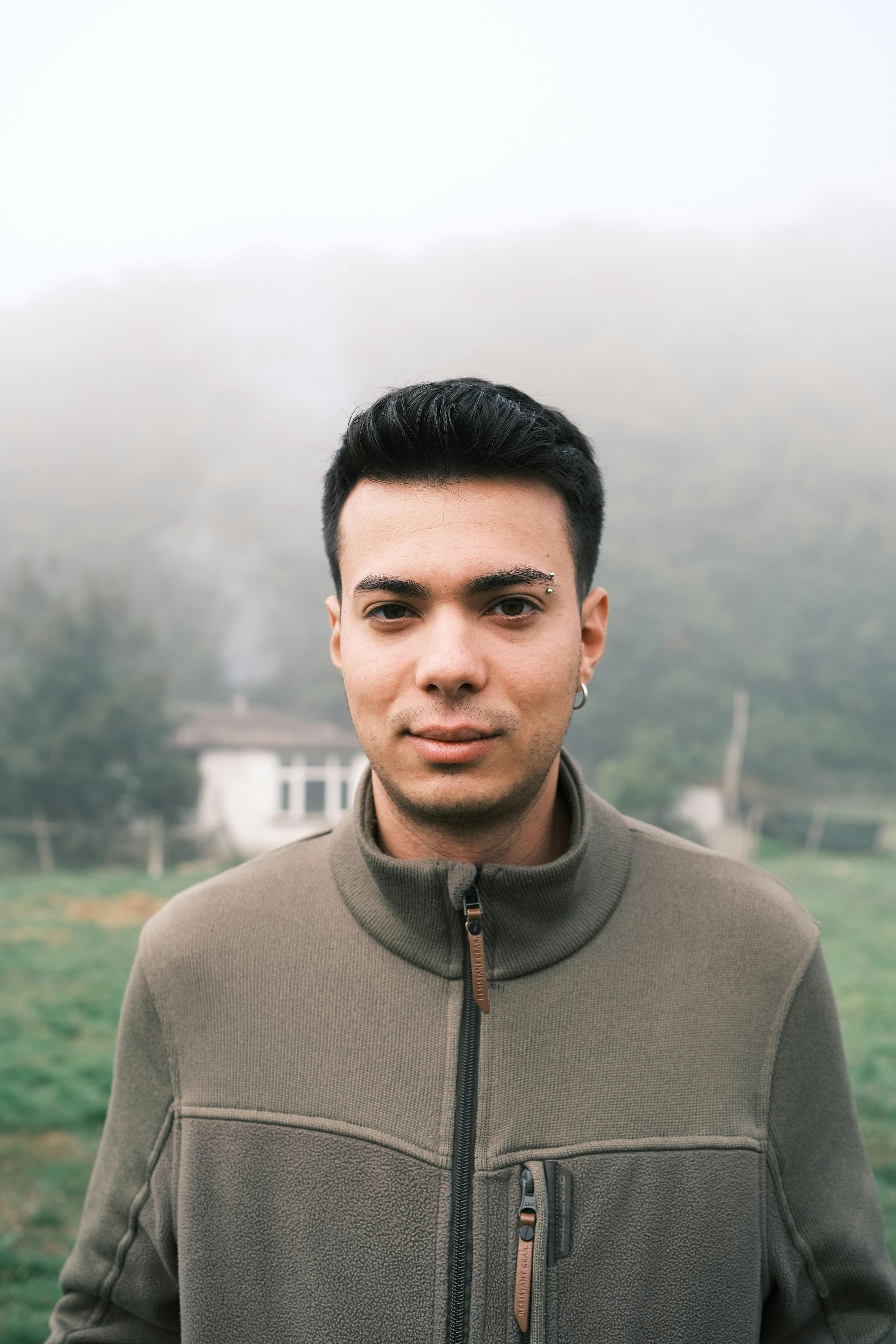 Portrait of a Man Wearing a Jacket · Free Stock Photo