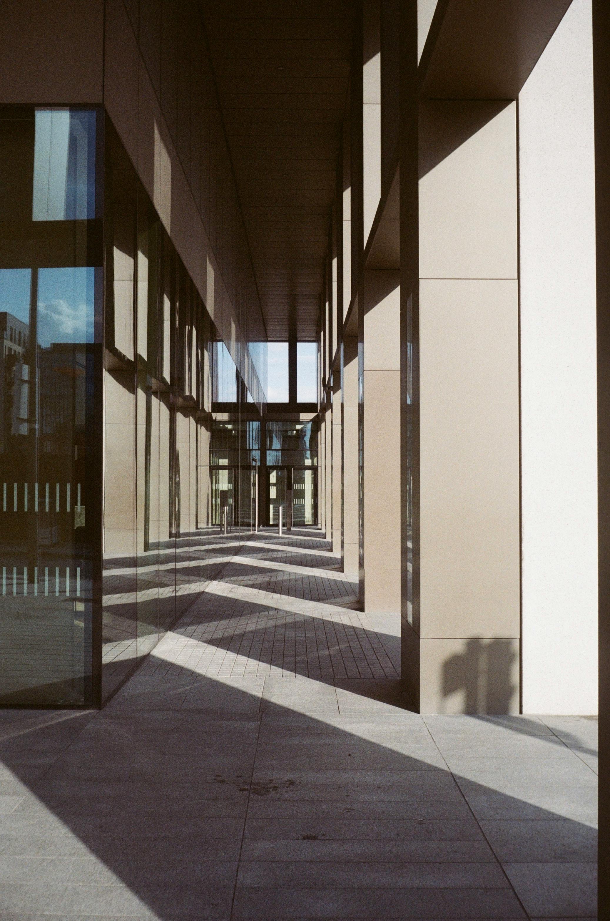 Corridor in a Modern Building · Free Stock Photo