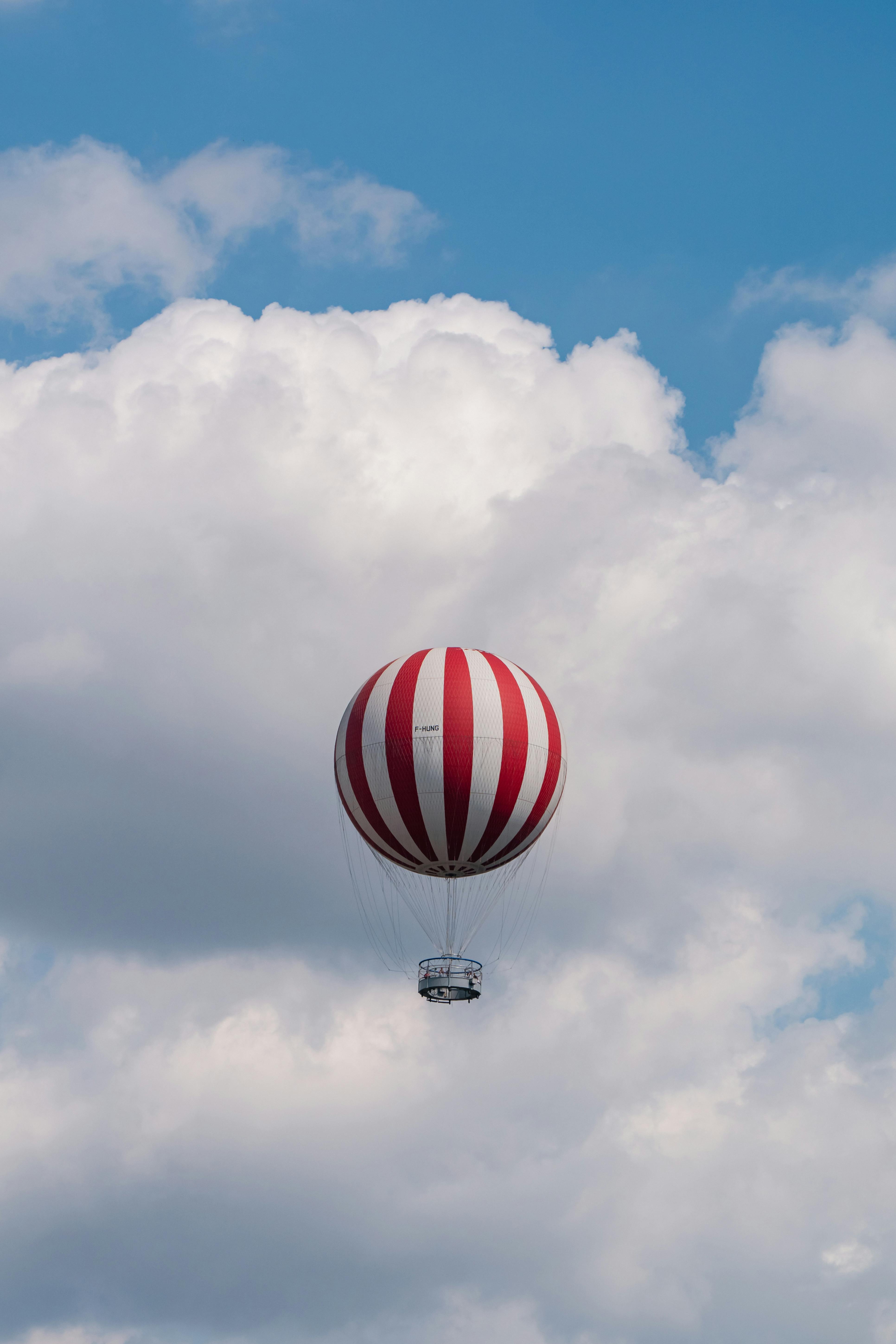 Balloon Flying on Sky · Free Stock Photo