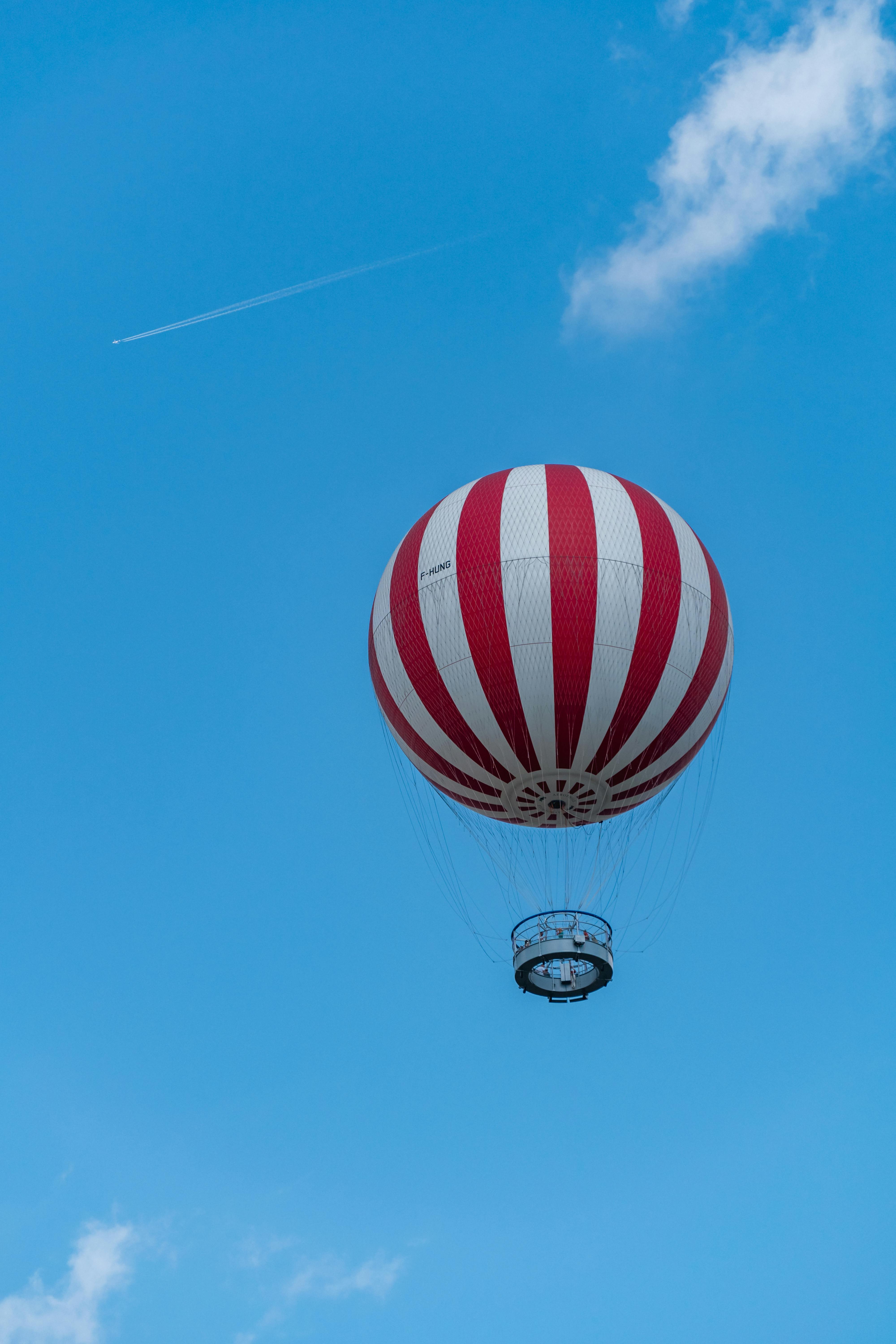 Balloon Flying on Clear Sky · Free Stock Photo