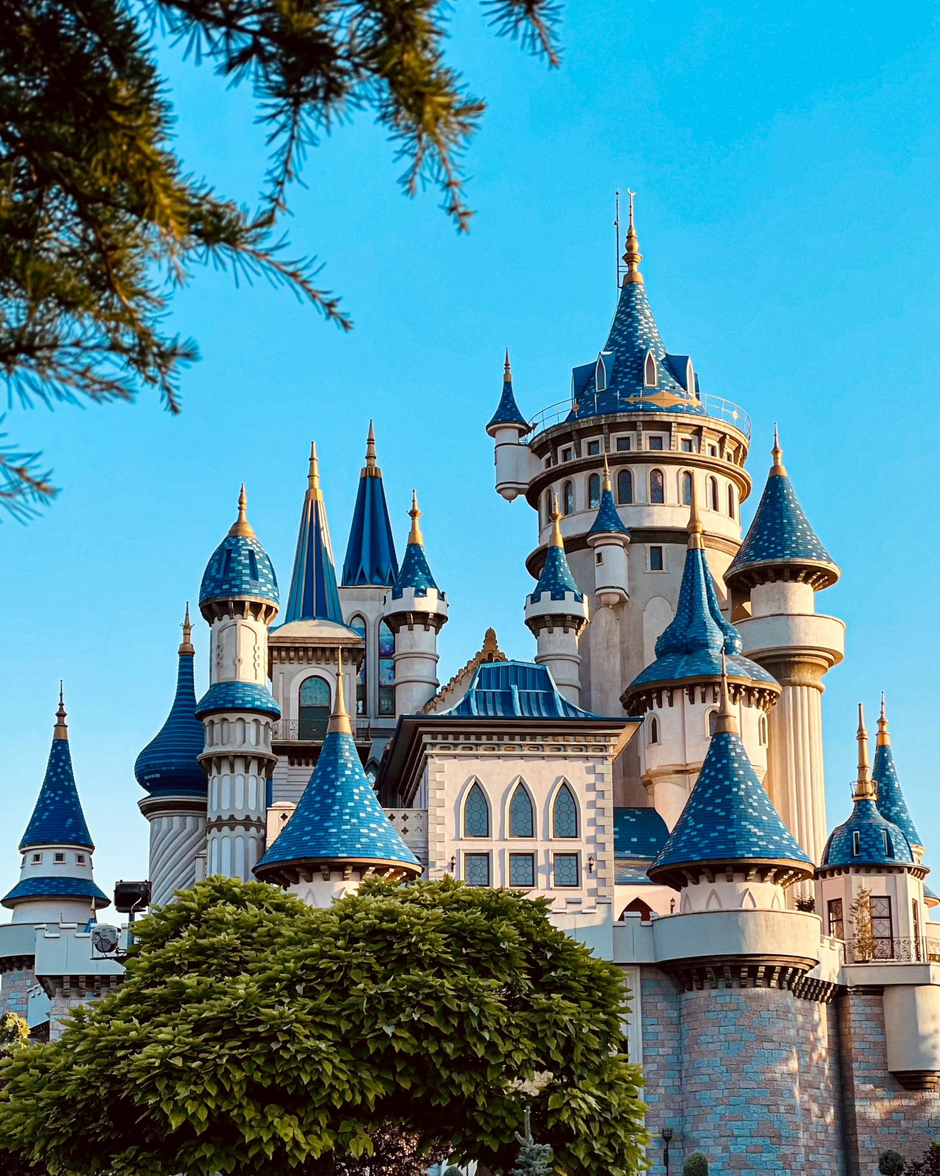 Multi-colored Castle · Free Stock Photo