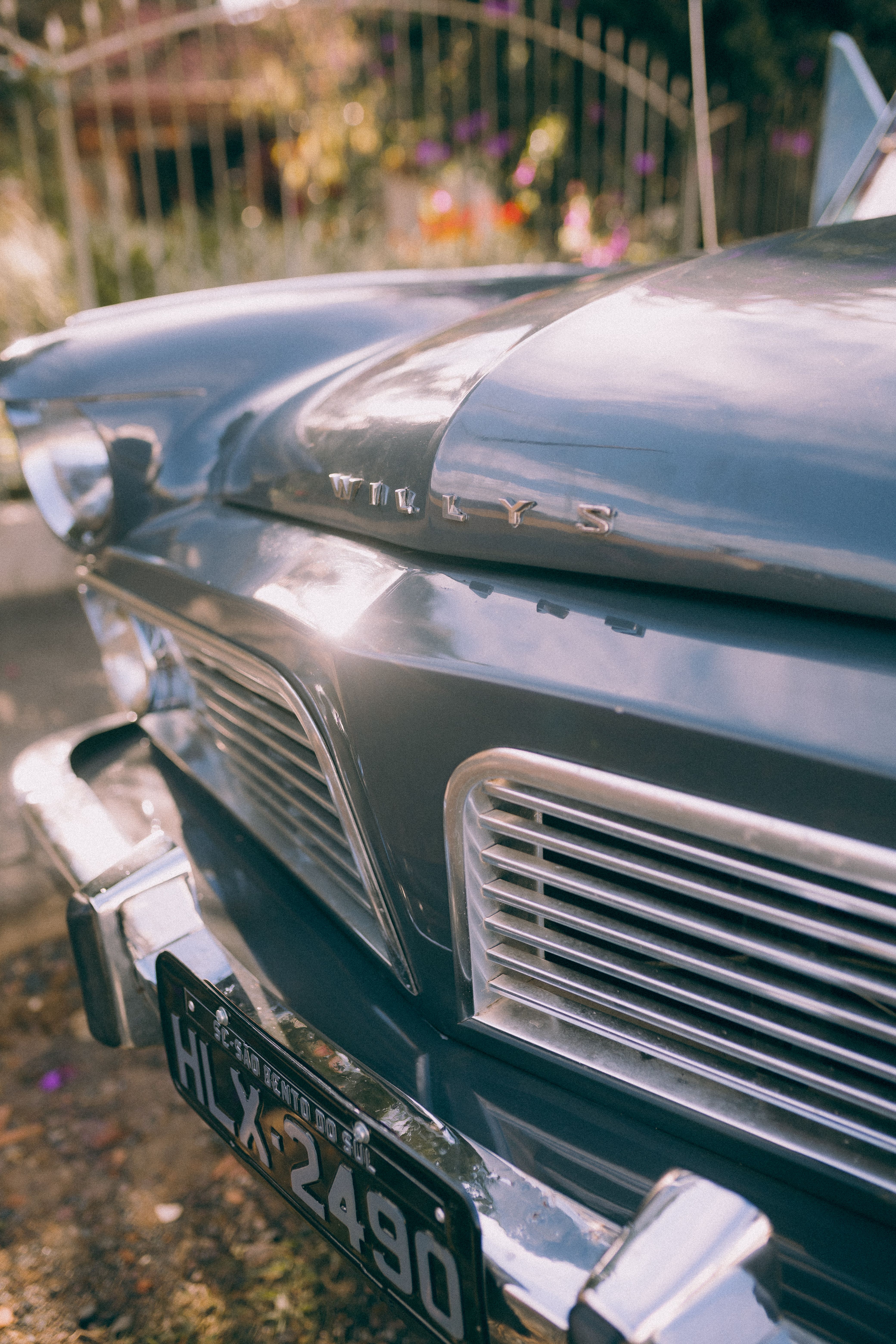 Classic Car in Grayscale Photography · Free Stock Photo
