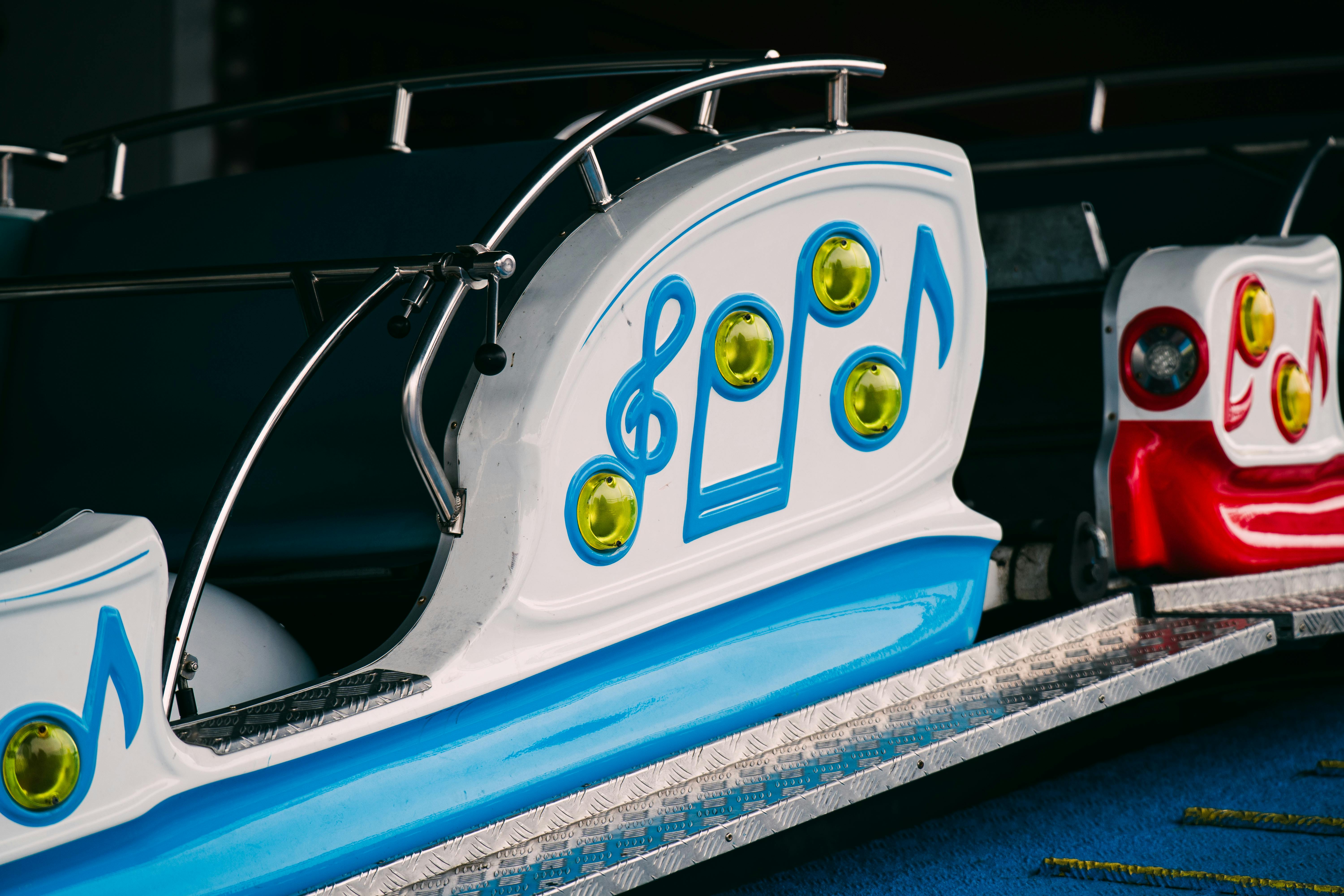 Colorful Roudabout Seats · Free Stock Photo