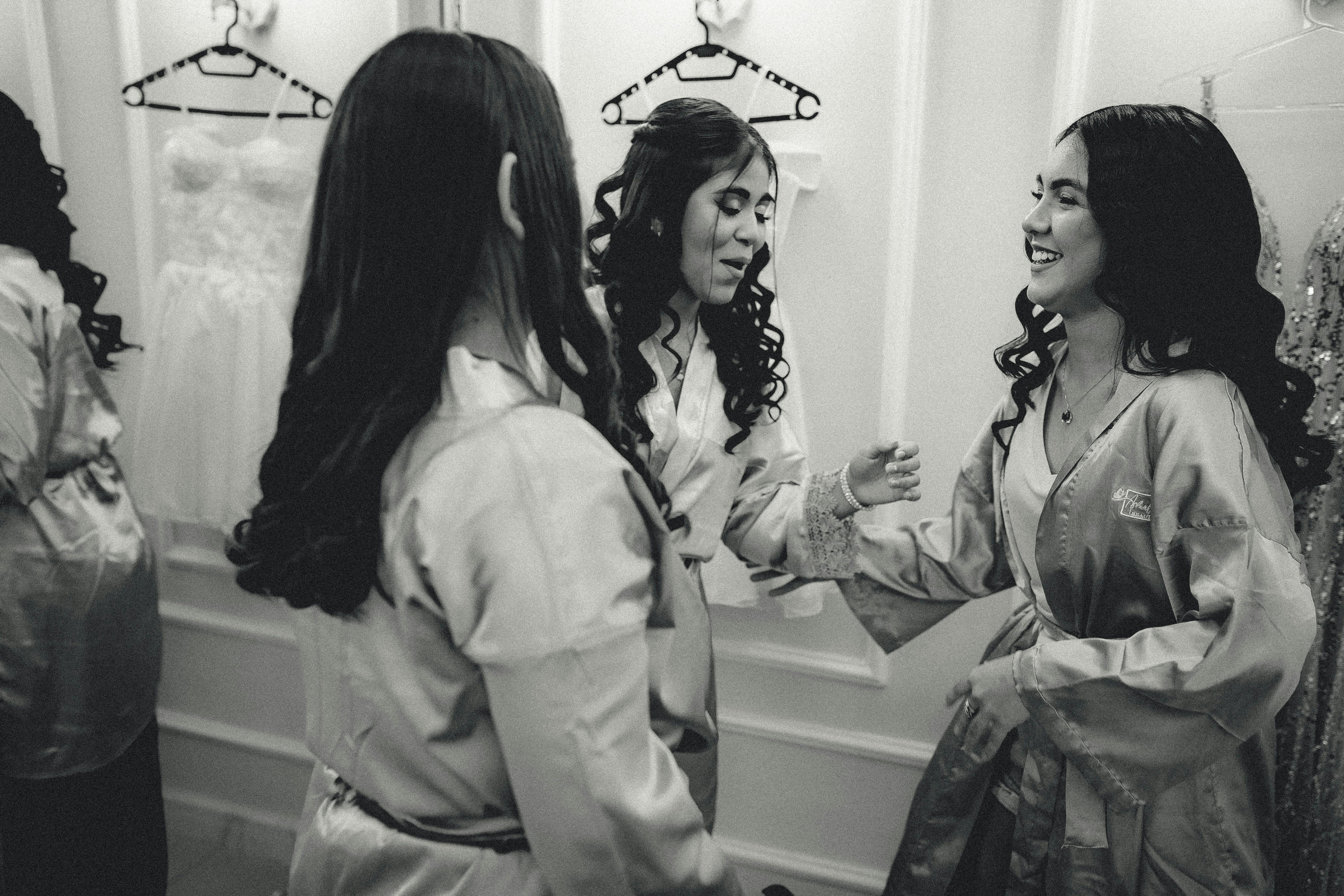 Happy Women Talking on Backstage · Free Stock Photo