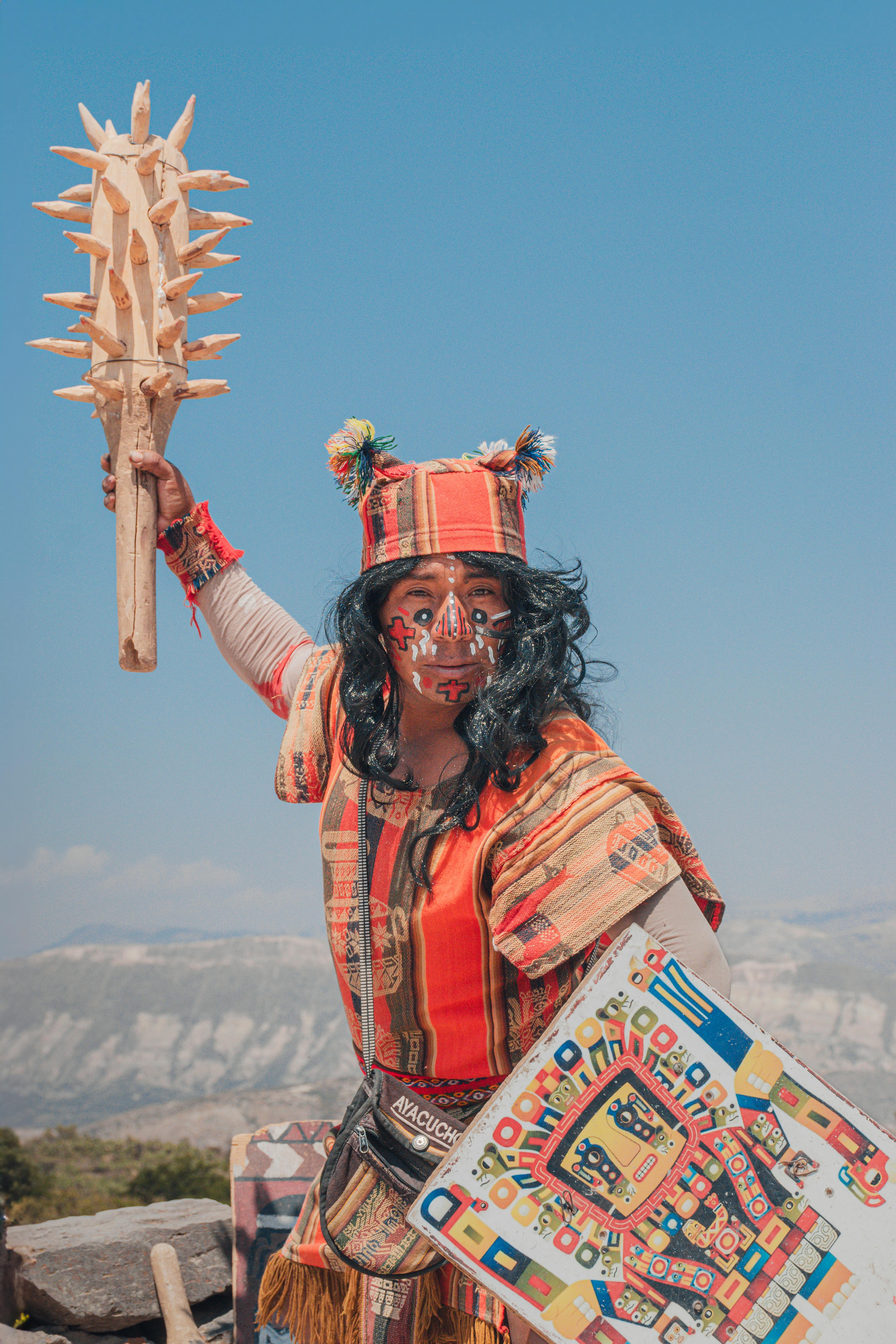 Traditional Peruvian Warrior · Free Stock Photo