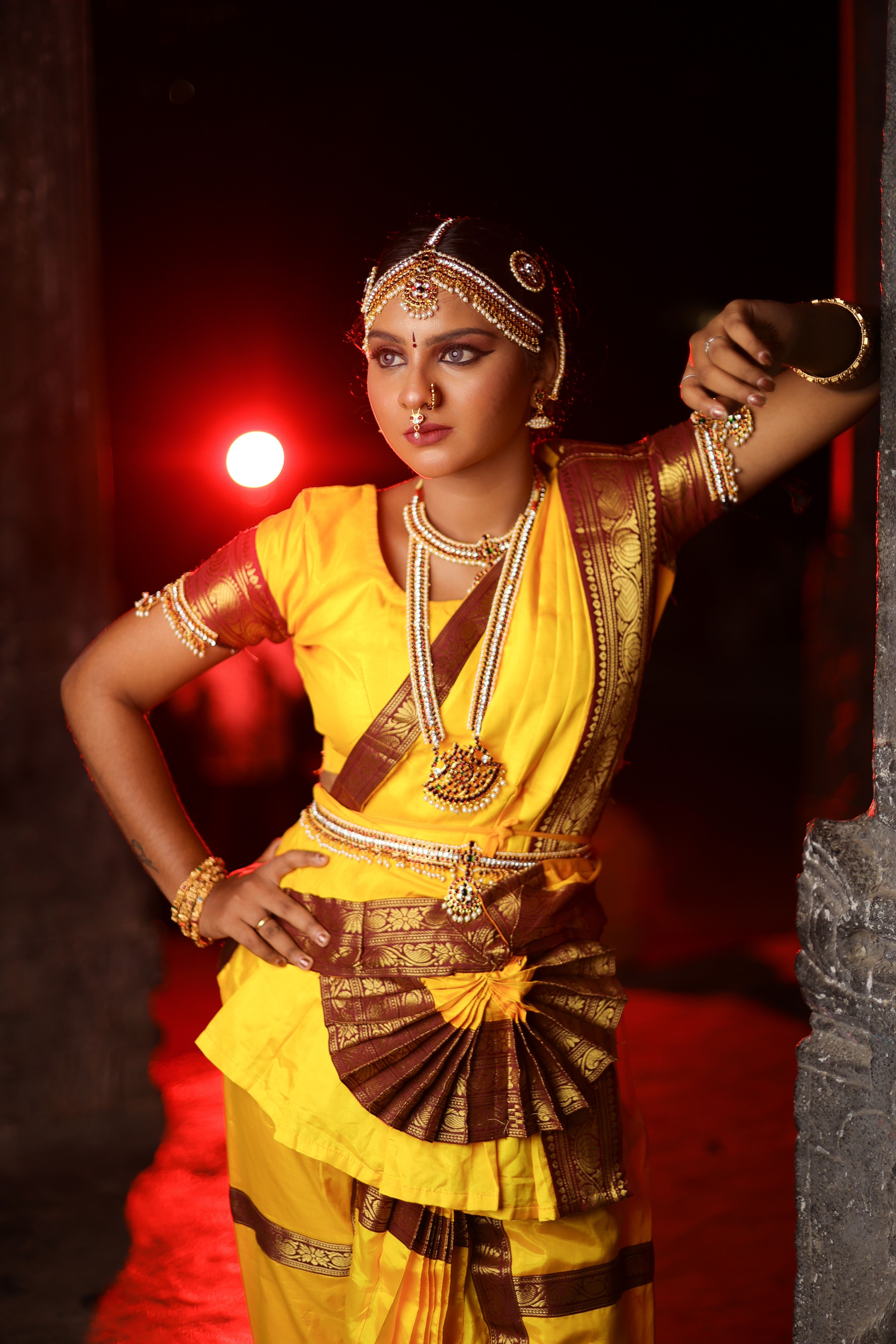 Indian Girl Dressed in Traditional Wear · Free Stock Photo