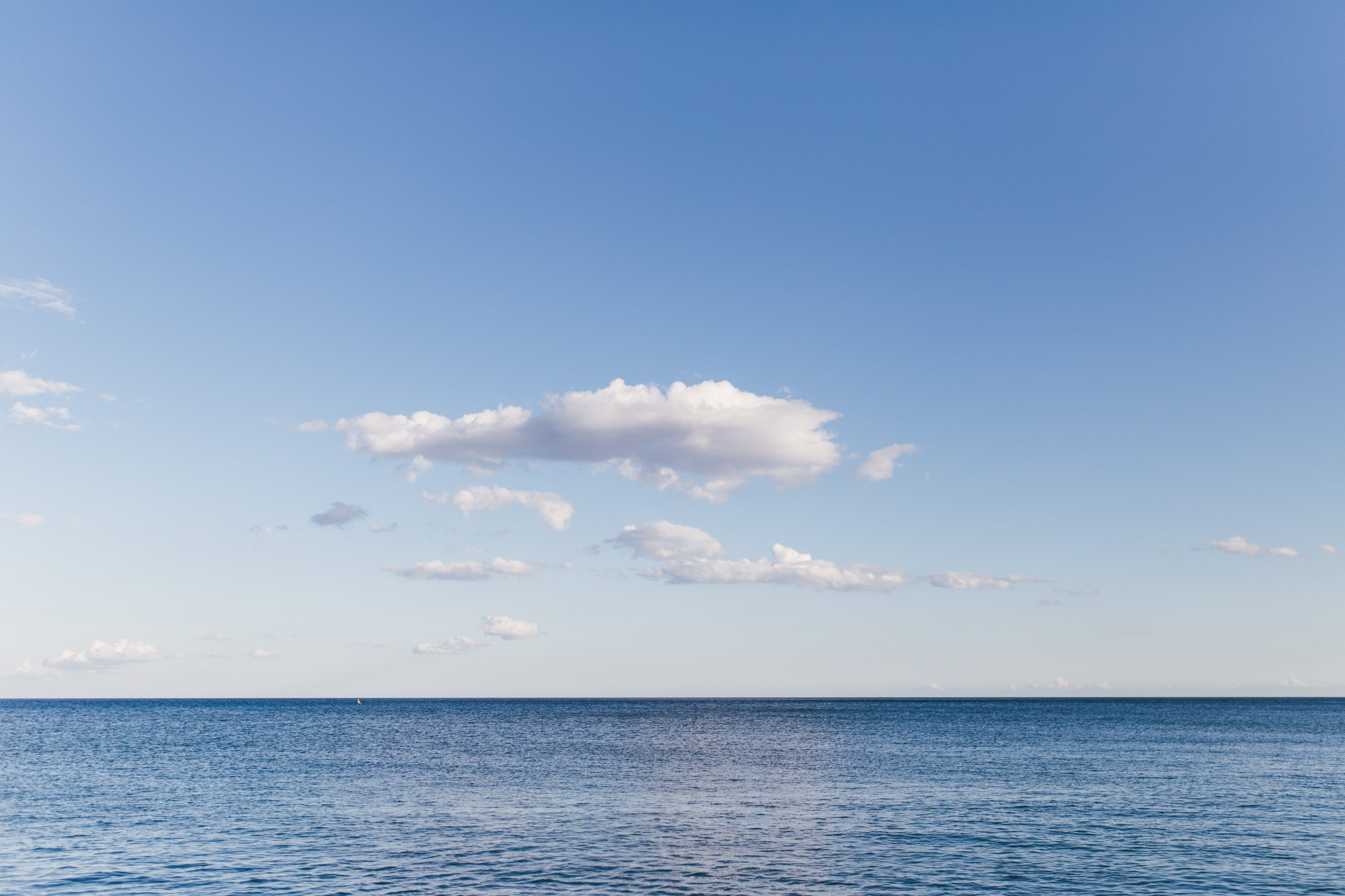 Calm Blue Sea · Free Stock Photo