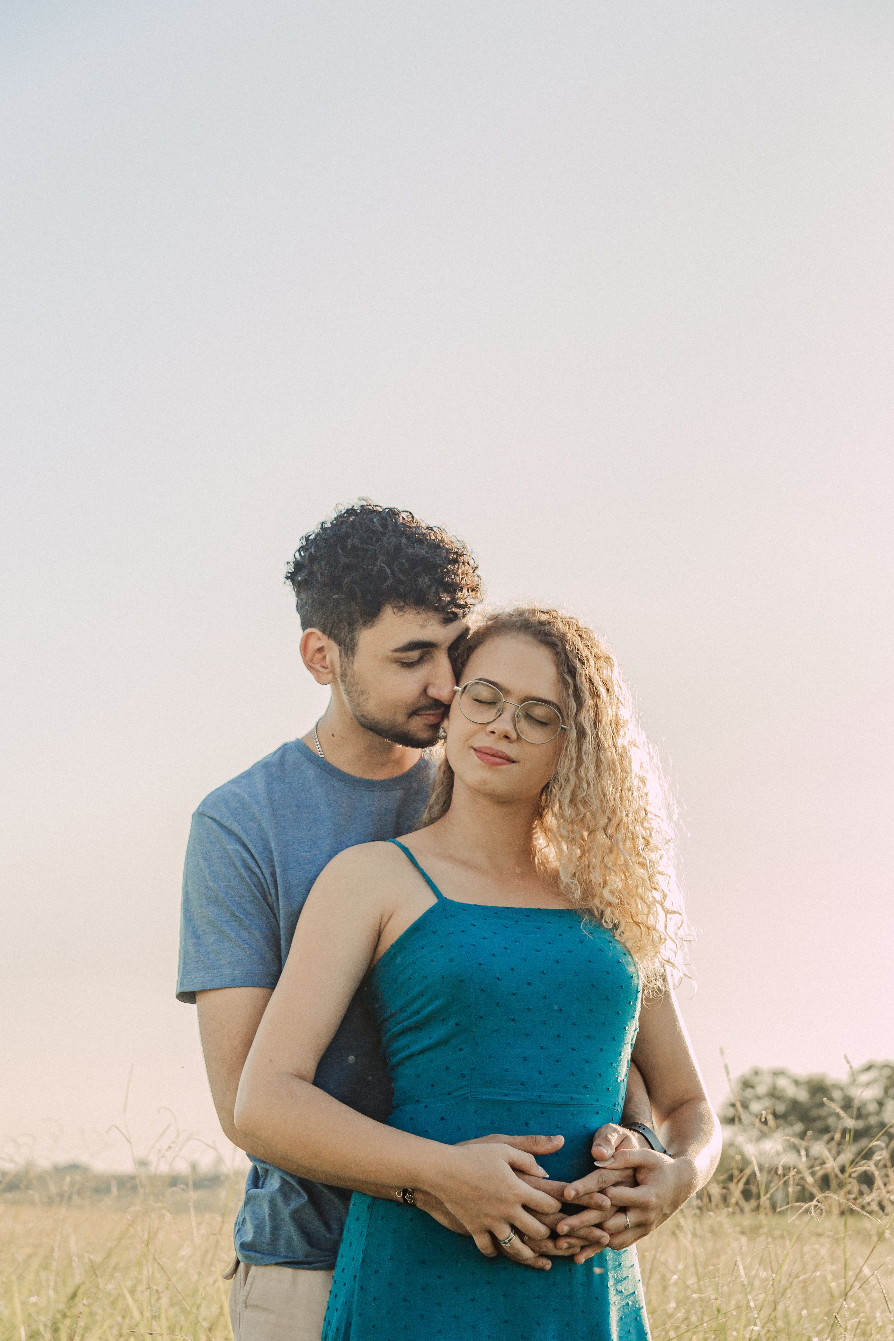 Affectionate Young Couple · Free Stock Photo