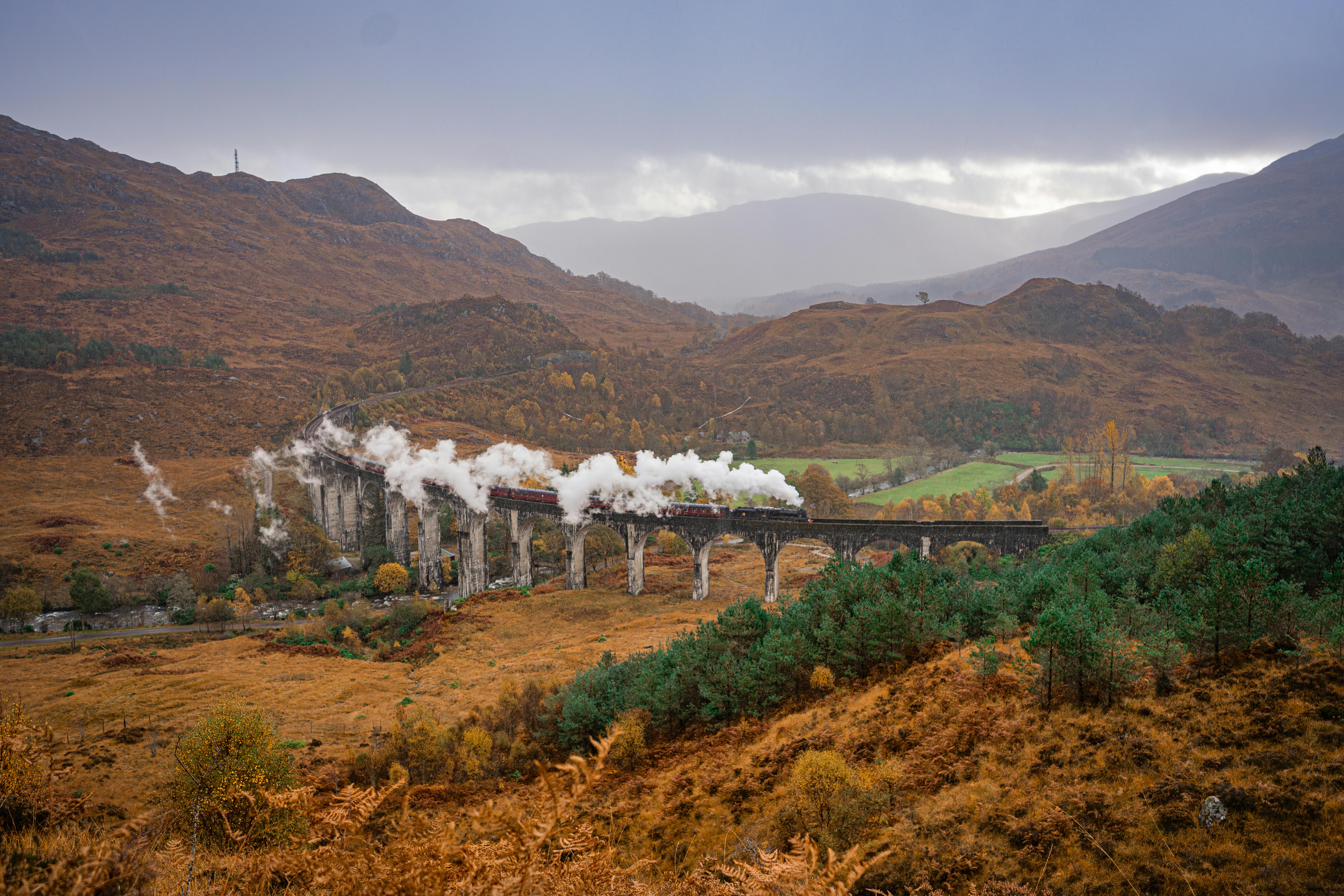 Railway Bridge in Countryside · Free Stock Photo
