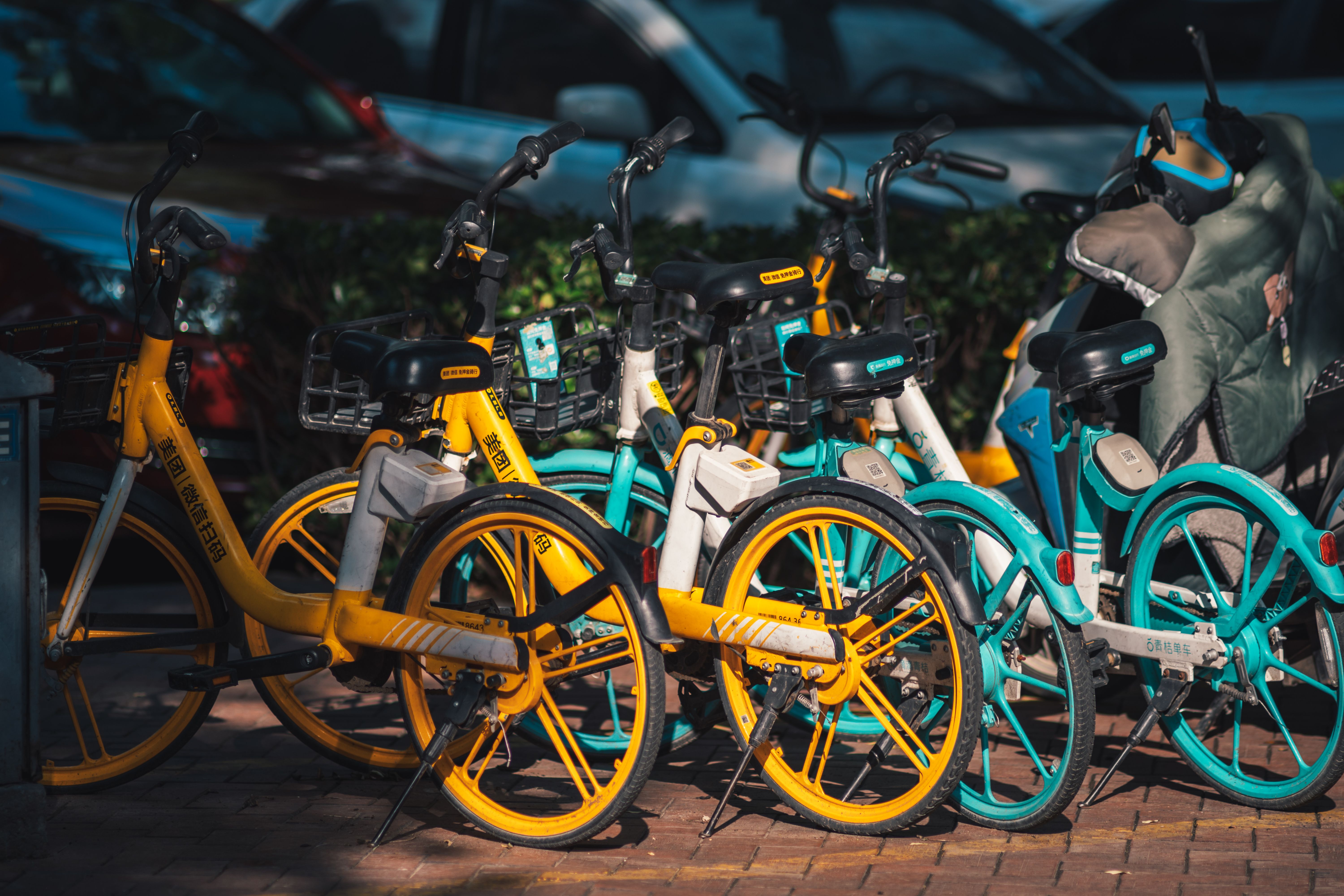 Kids Bikes with Baskets · Free Stock Photo