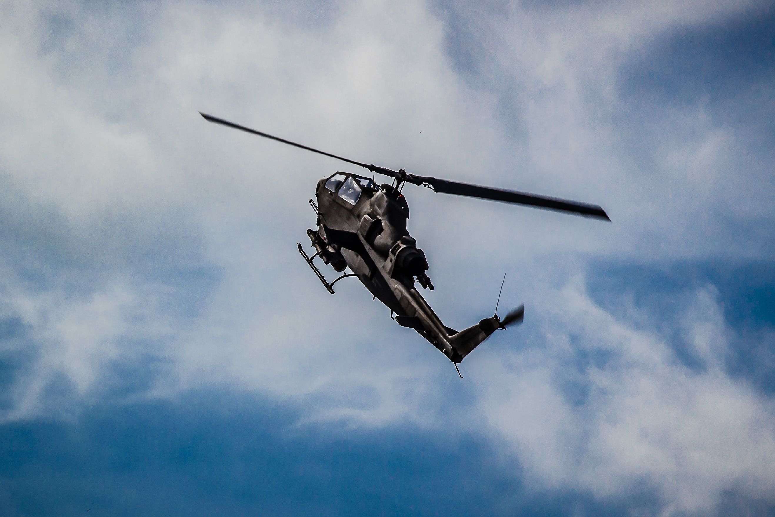 Gray Helicopter · Free Stock Photo