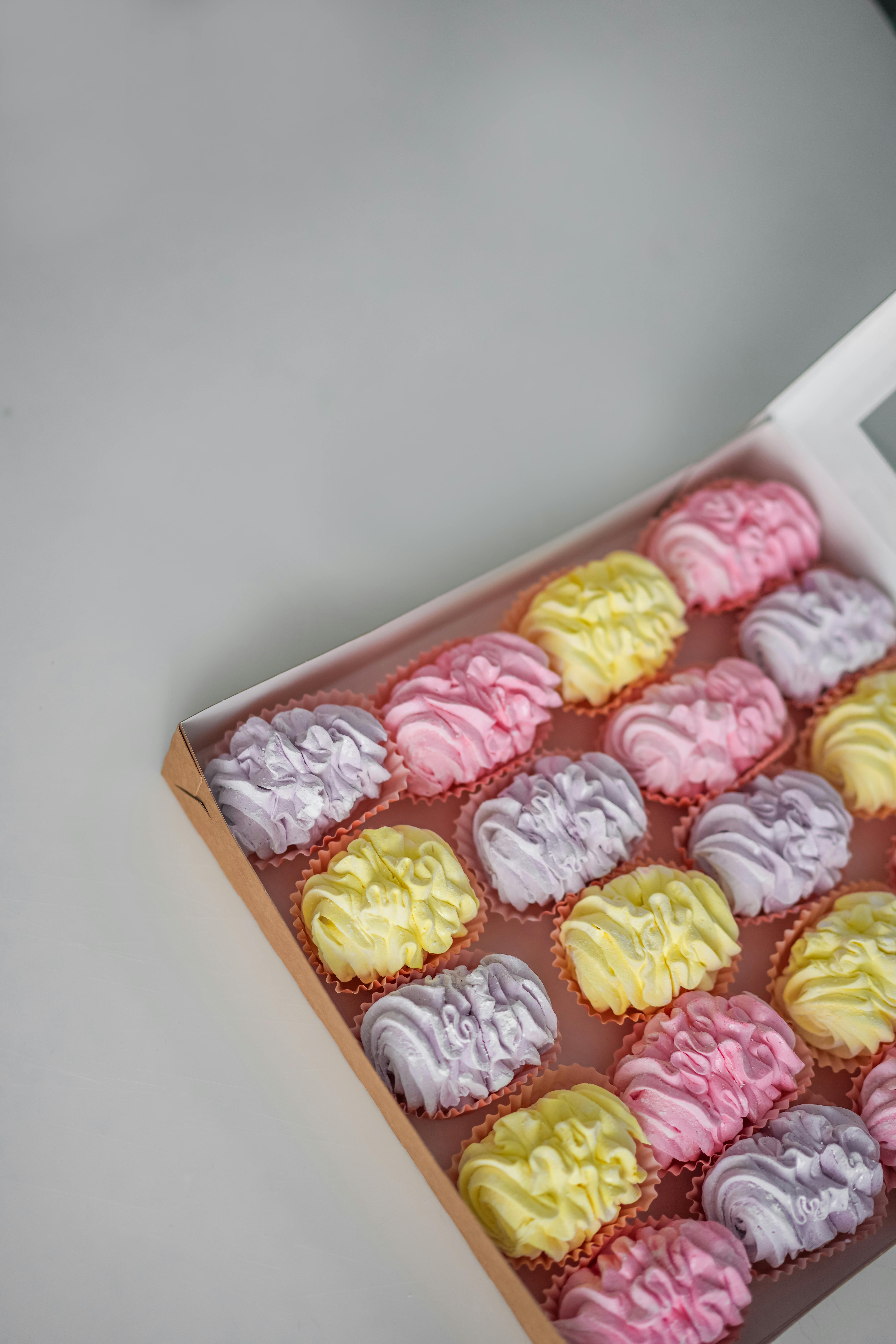 Box of Colorful Sweets · Free Stock Photo