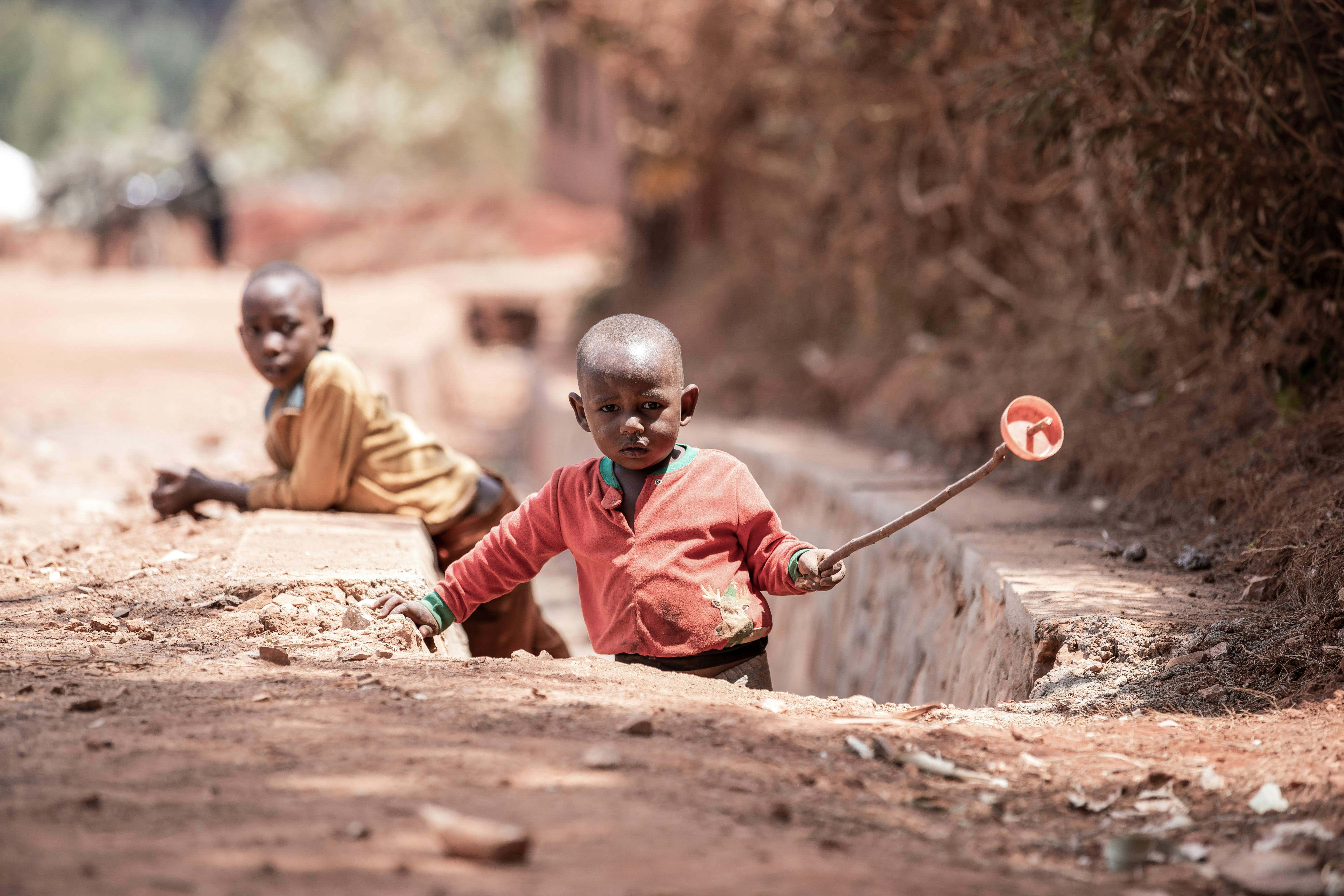 Kostenloses Foto zum Thema: abenteuer, afrikanische kinder ...
