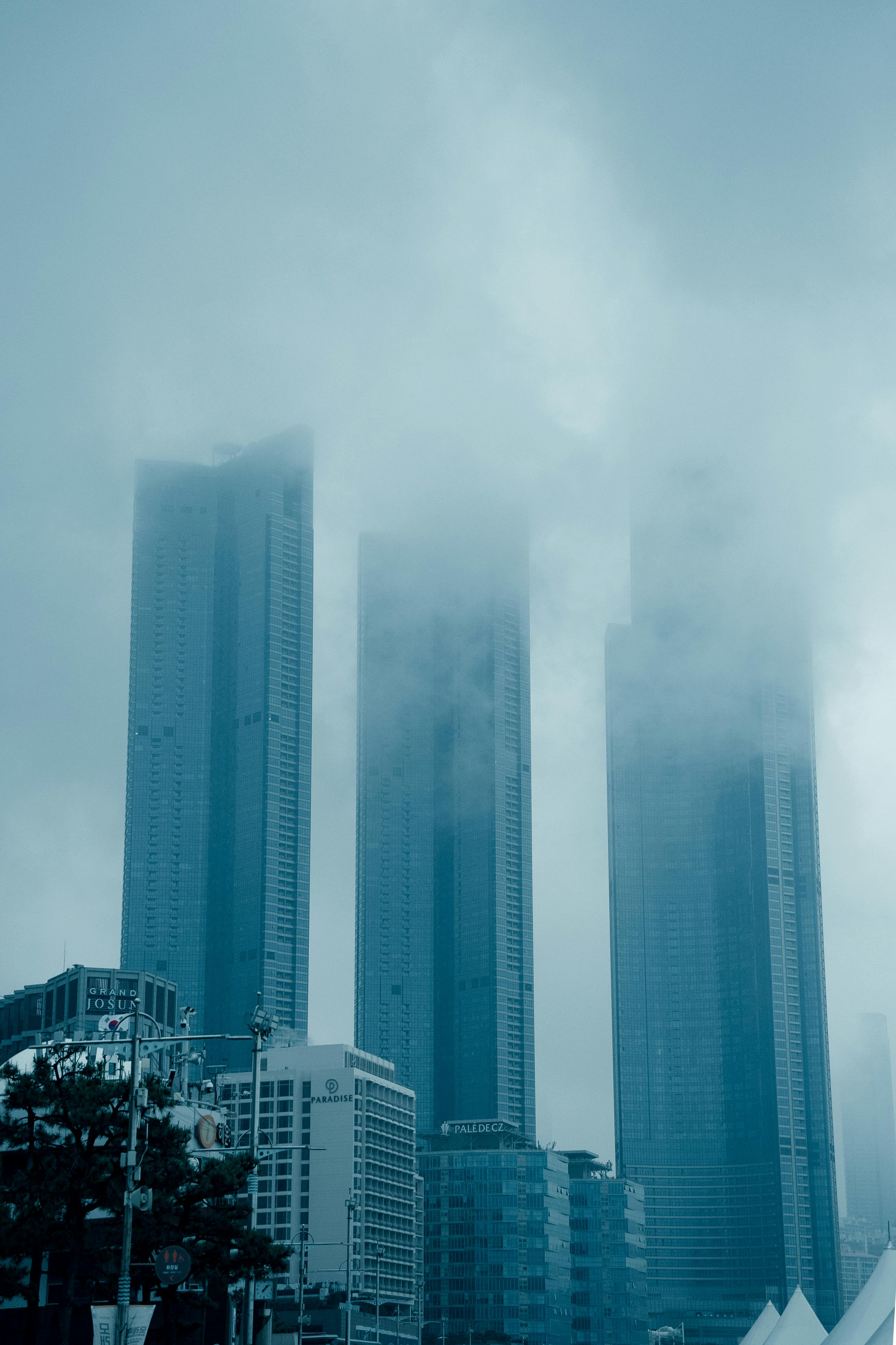 Haeundae LCT, The Sharp, Skyscrapers in Busan, South Korea · Free Stock ...