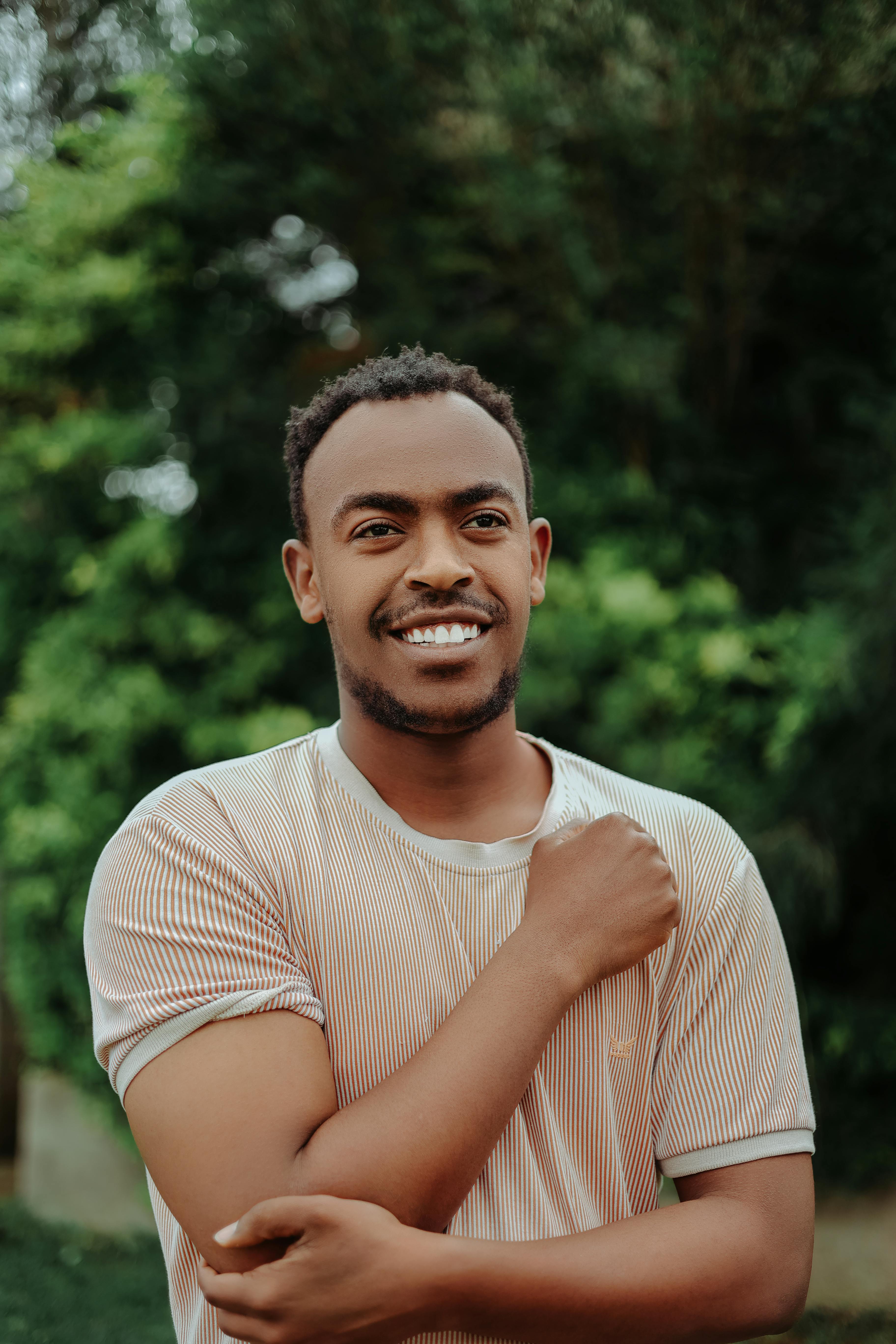Portrait of Smiling Man · Free Stock Photo