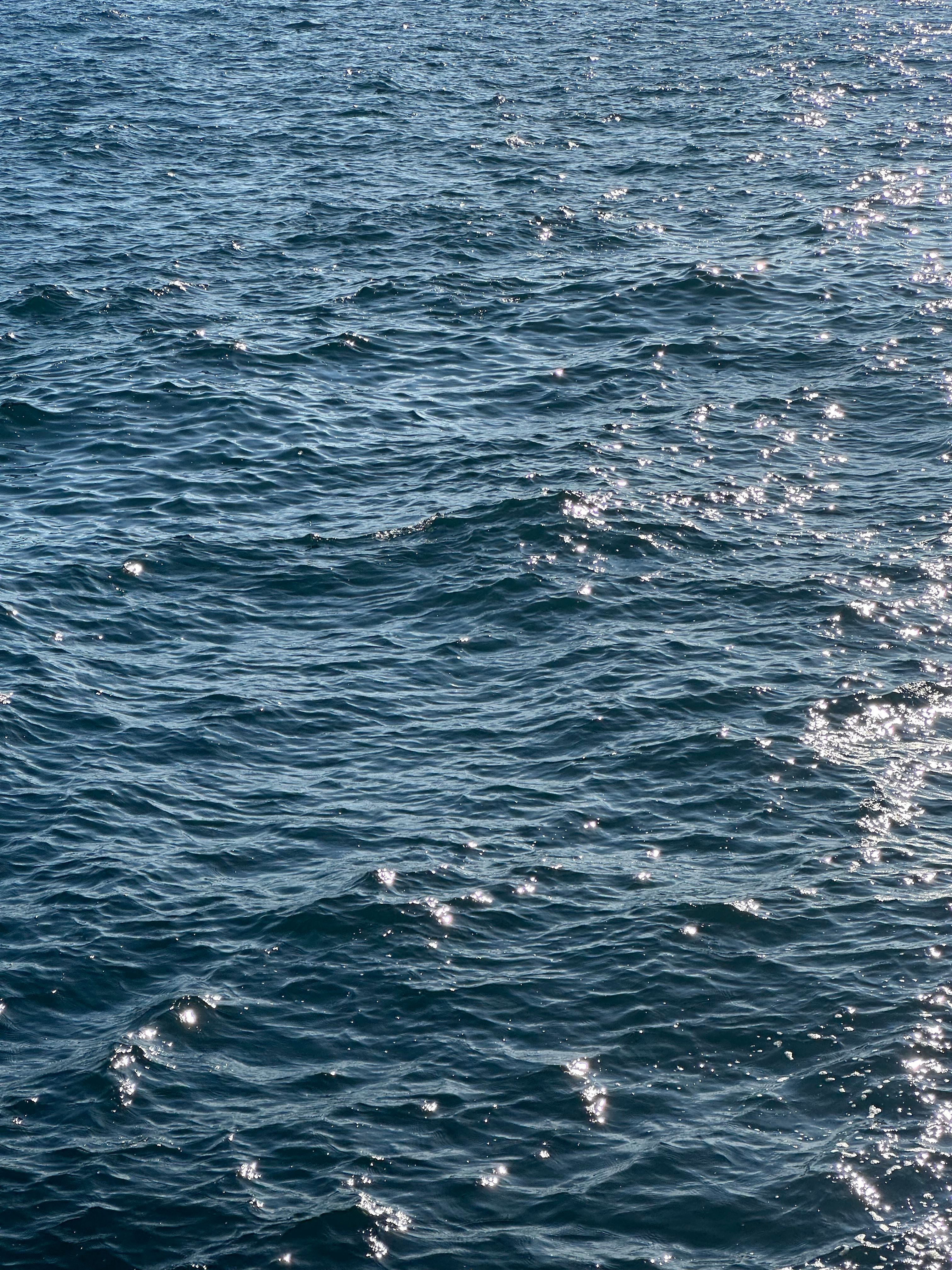 Blue, Wavy Water · Free Stock Photo