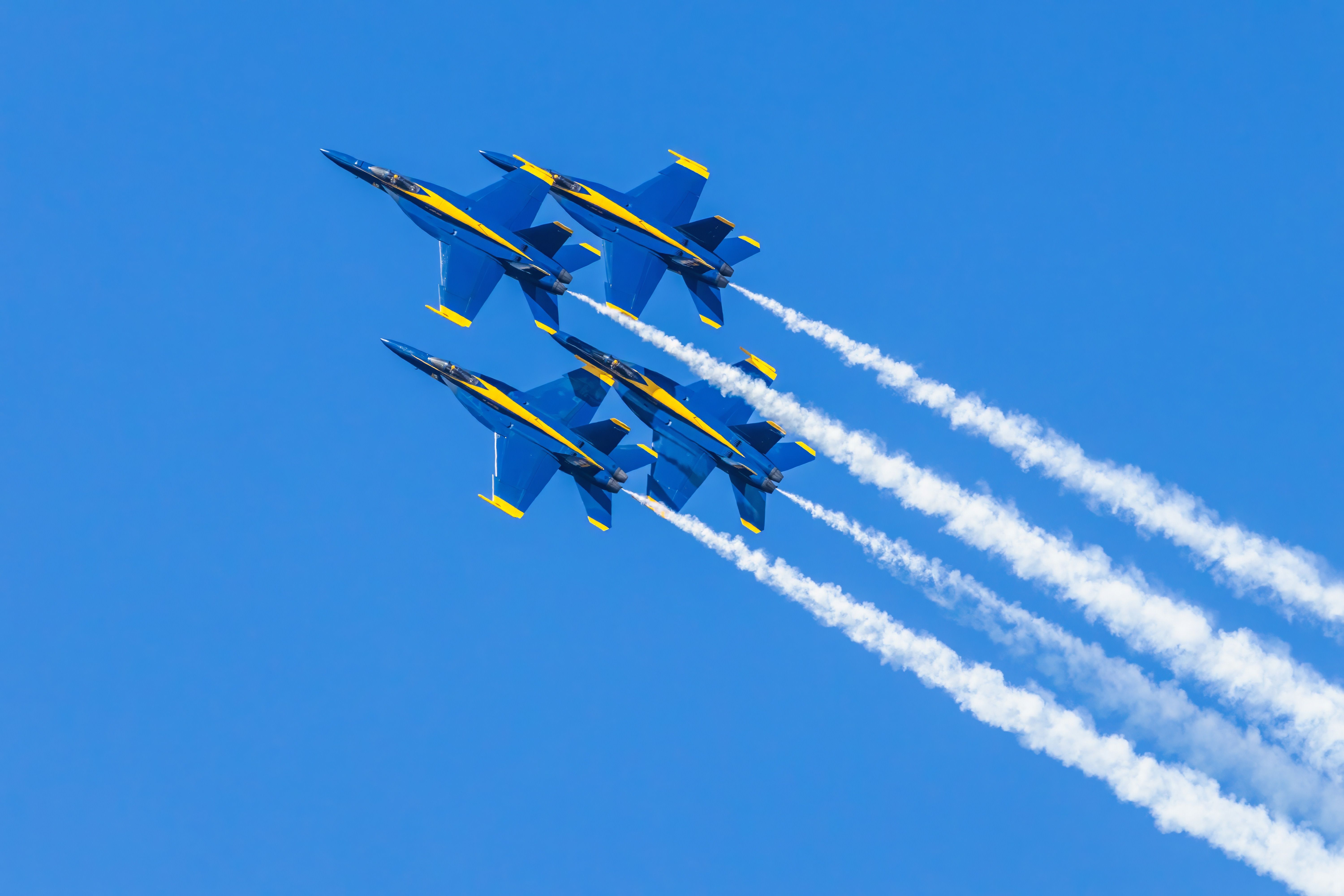 US Navy Blue Angels Squadron Flying · Free Stock Photo