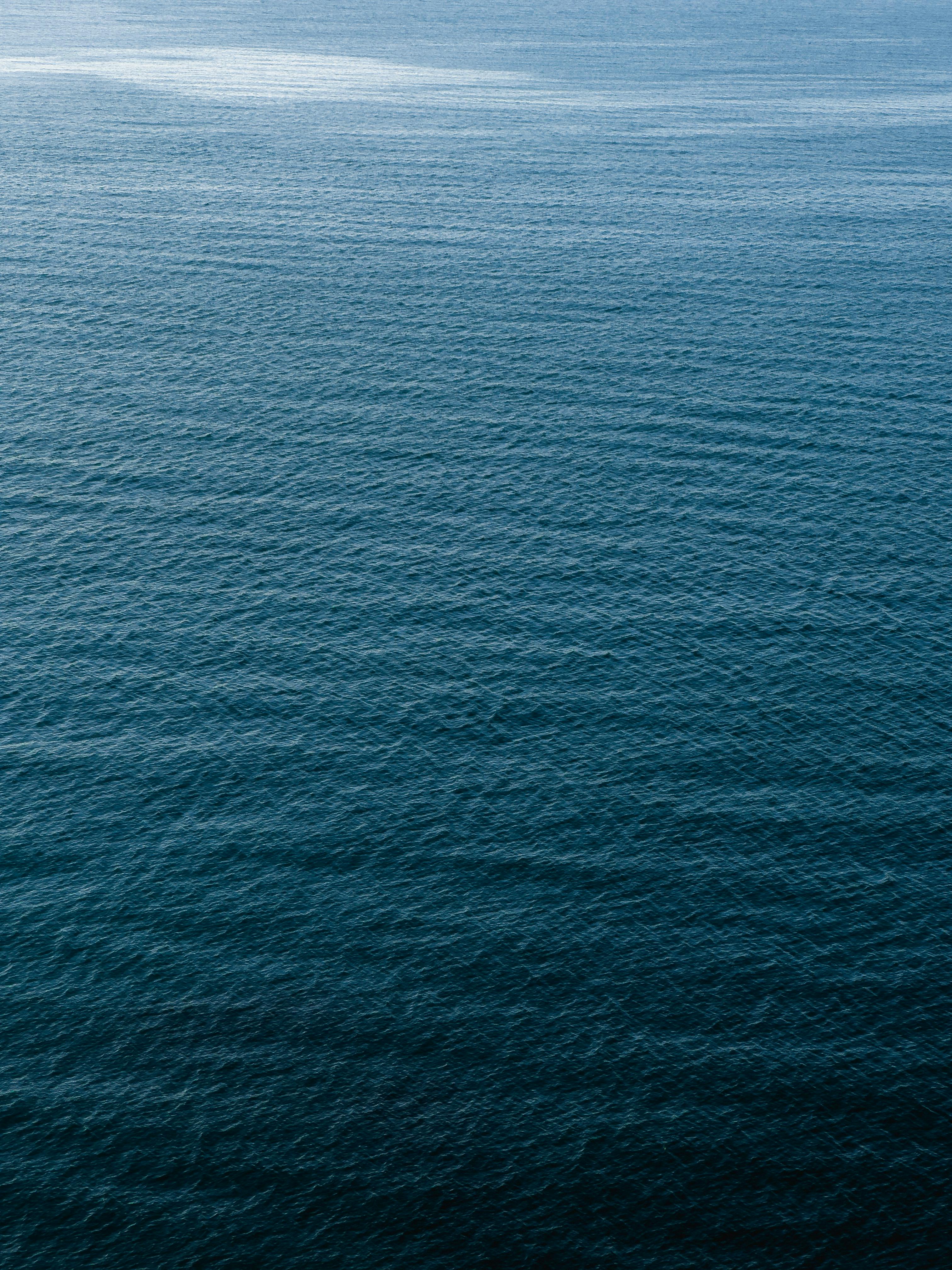 Wind Ruffled Surface of the Sea · Free Stock Photo