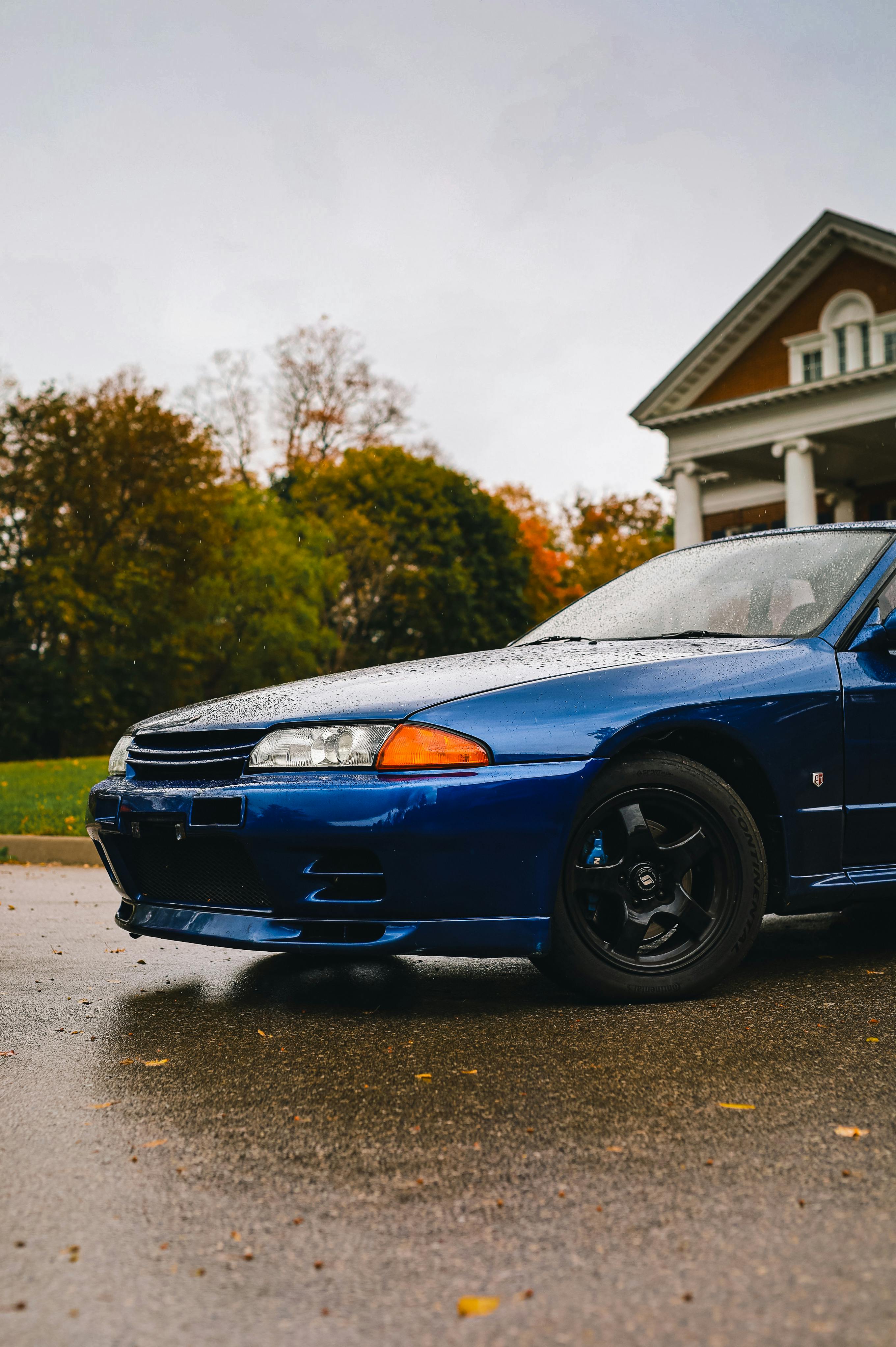 Blue Nissan Sports Car · Free Stock Photo