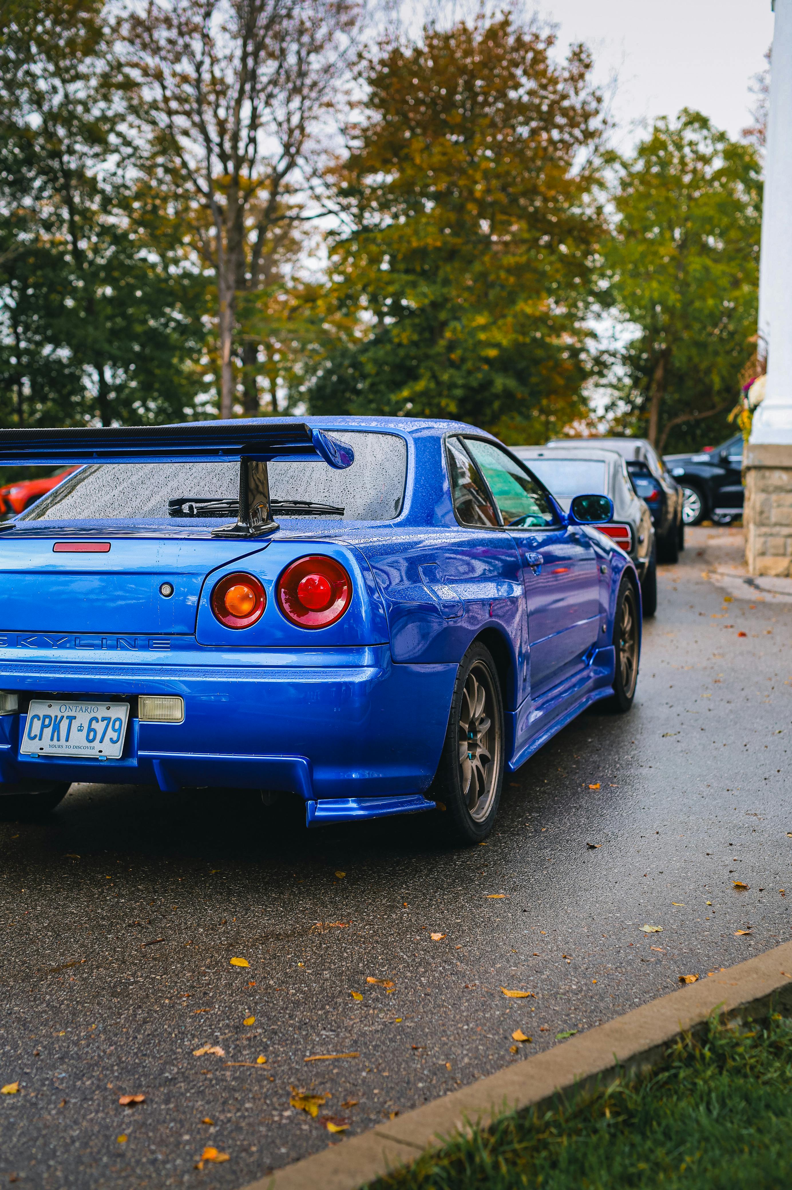 Back View of a Sports Car · Free Stock Photo