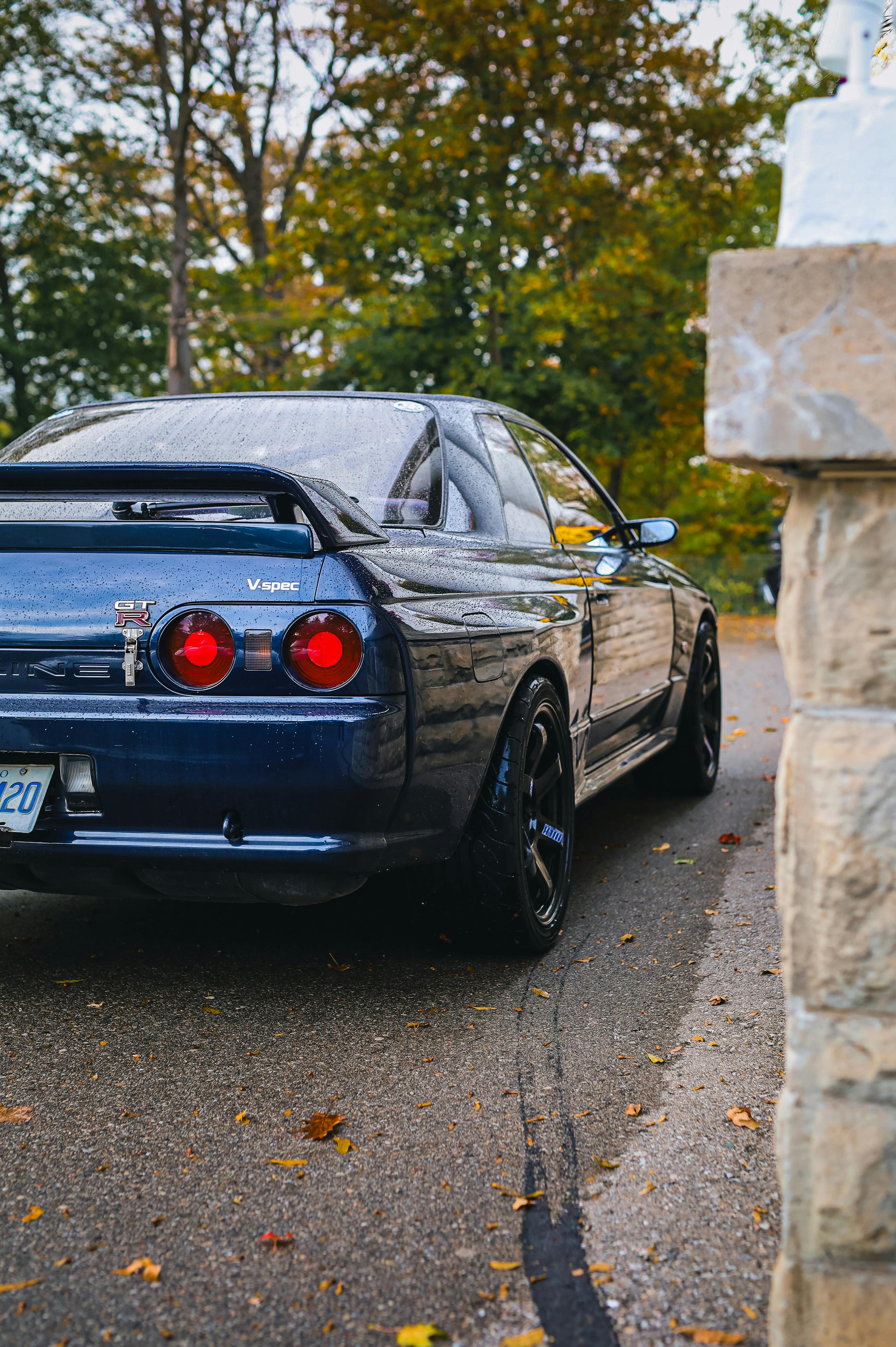 Back View of a Sports Car · Free Stock Photo