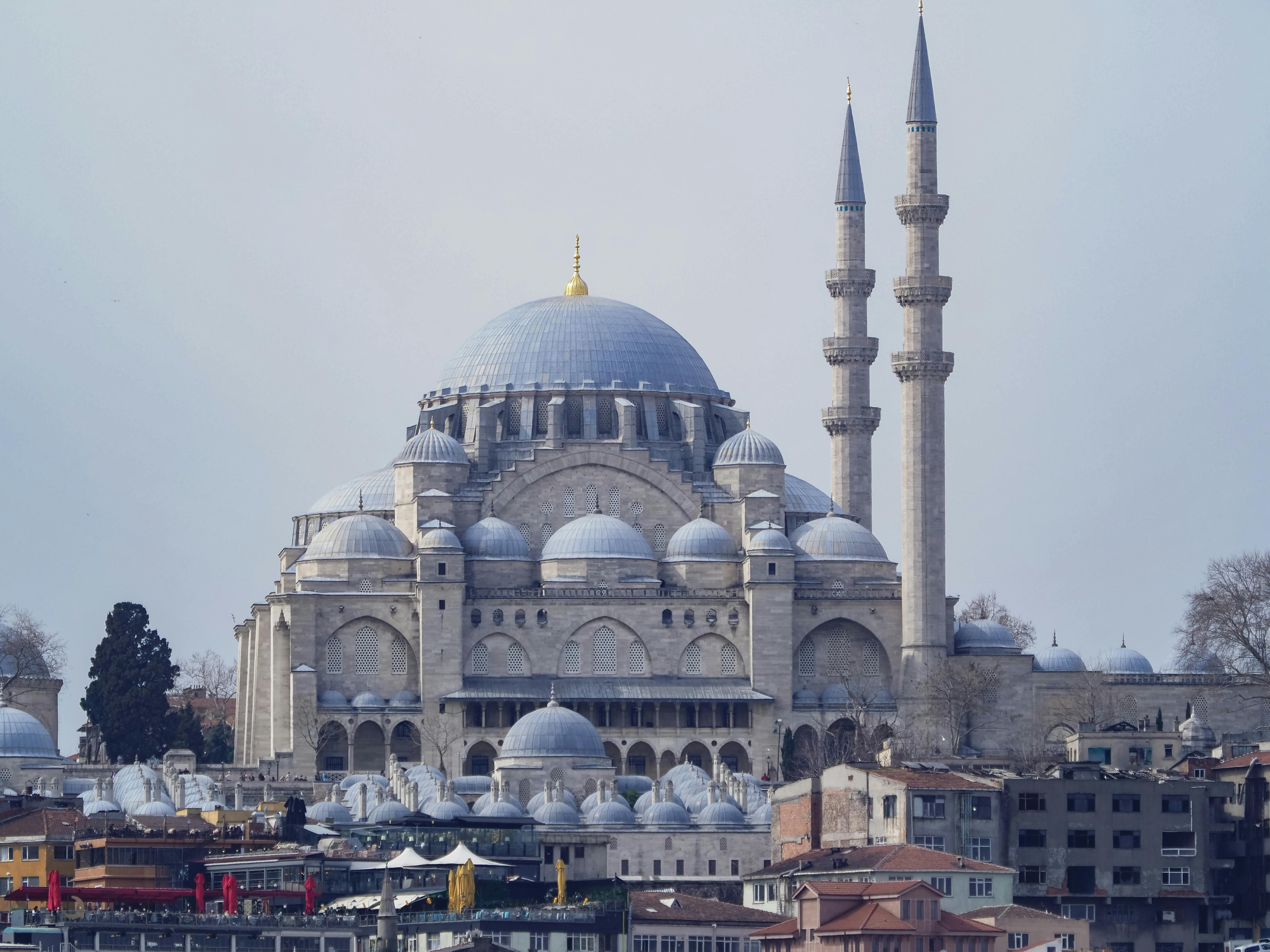Side View of Suleymaniye Mosque · Free Stock Photo