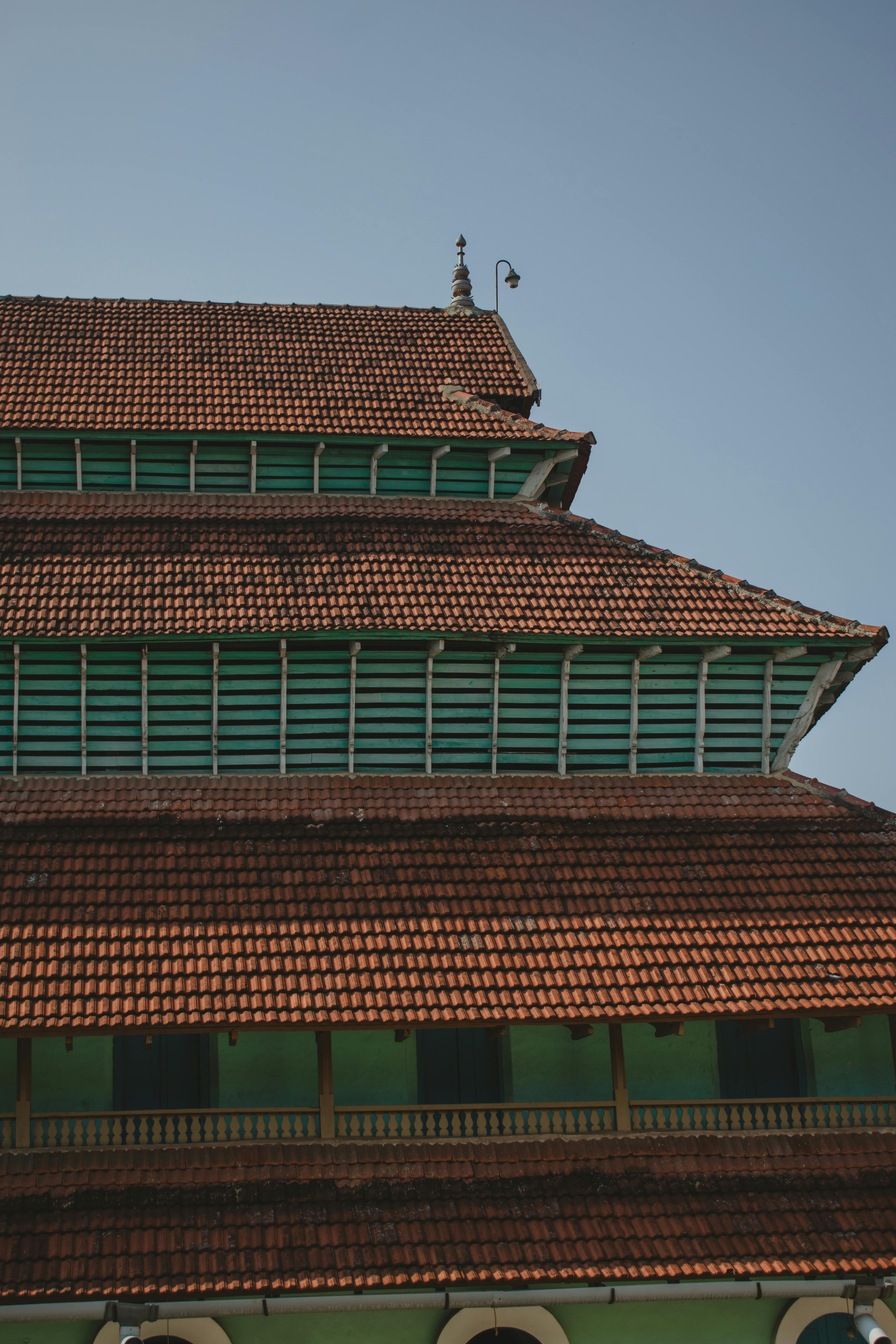 Roof of Miskhal Masjid Mosque · Free Stock Photo