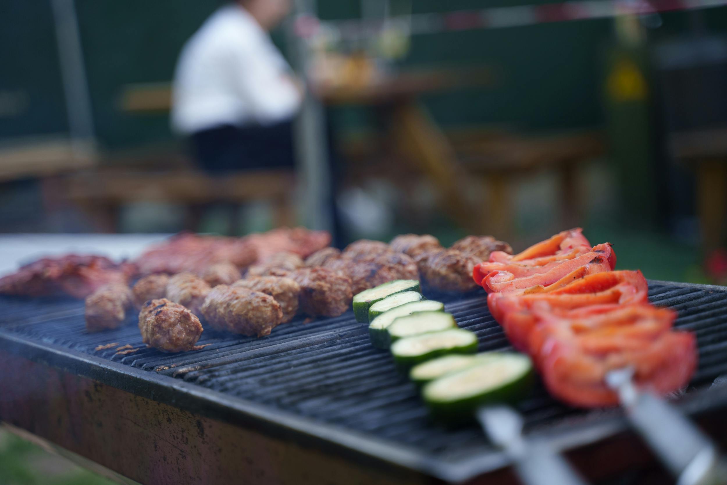 A Person Grilling Food · Free Stock Photo