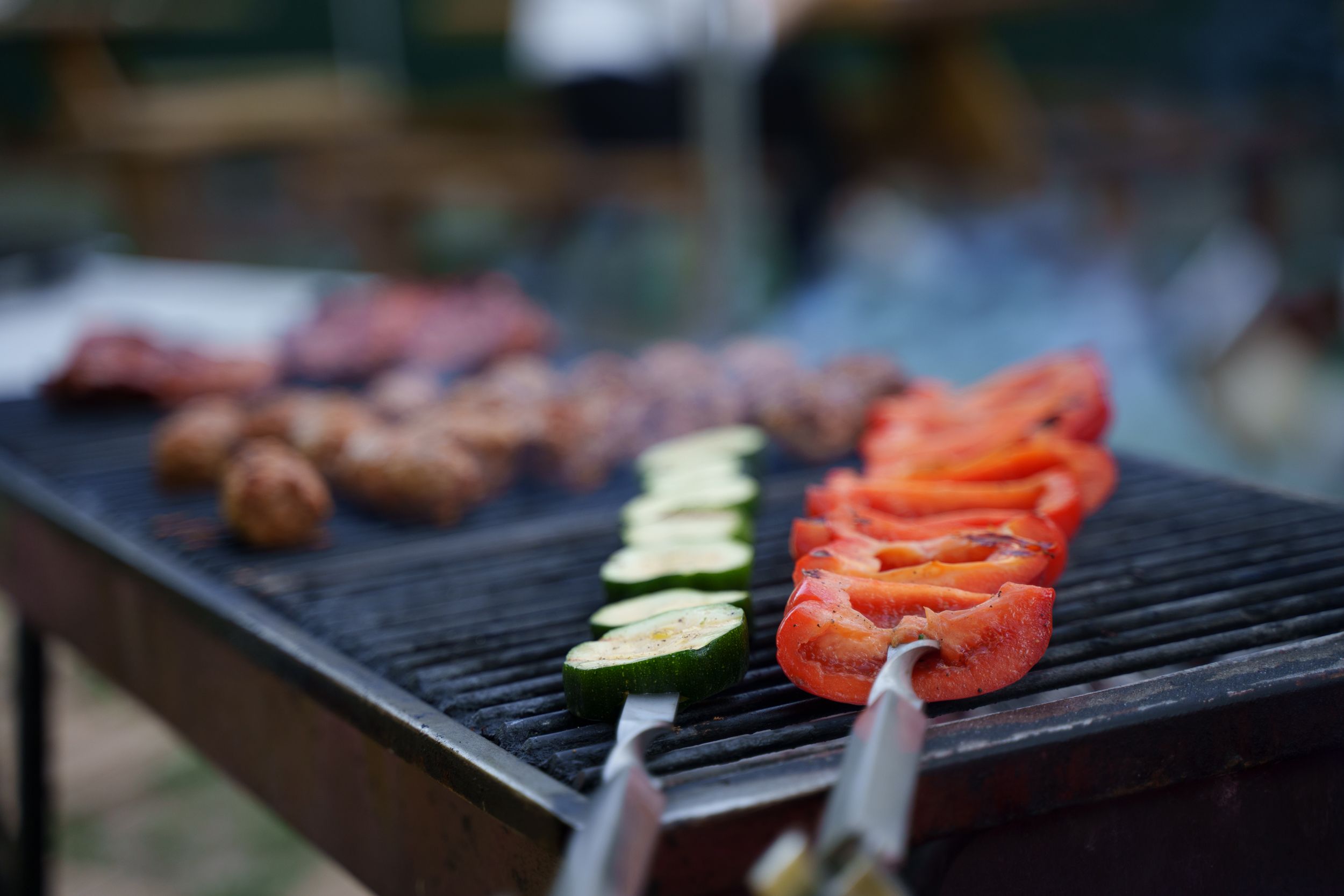 Close up of Food on a Grill · Free Stock Photo