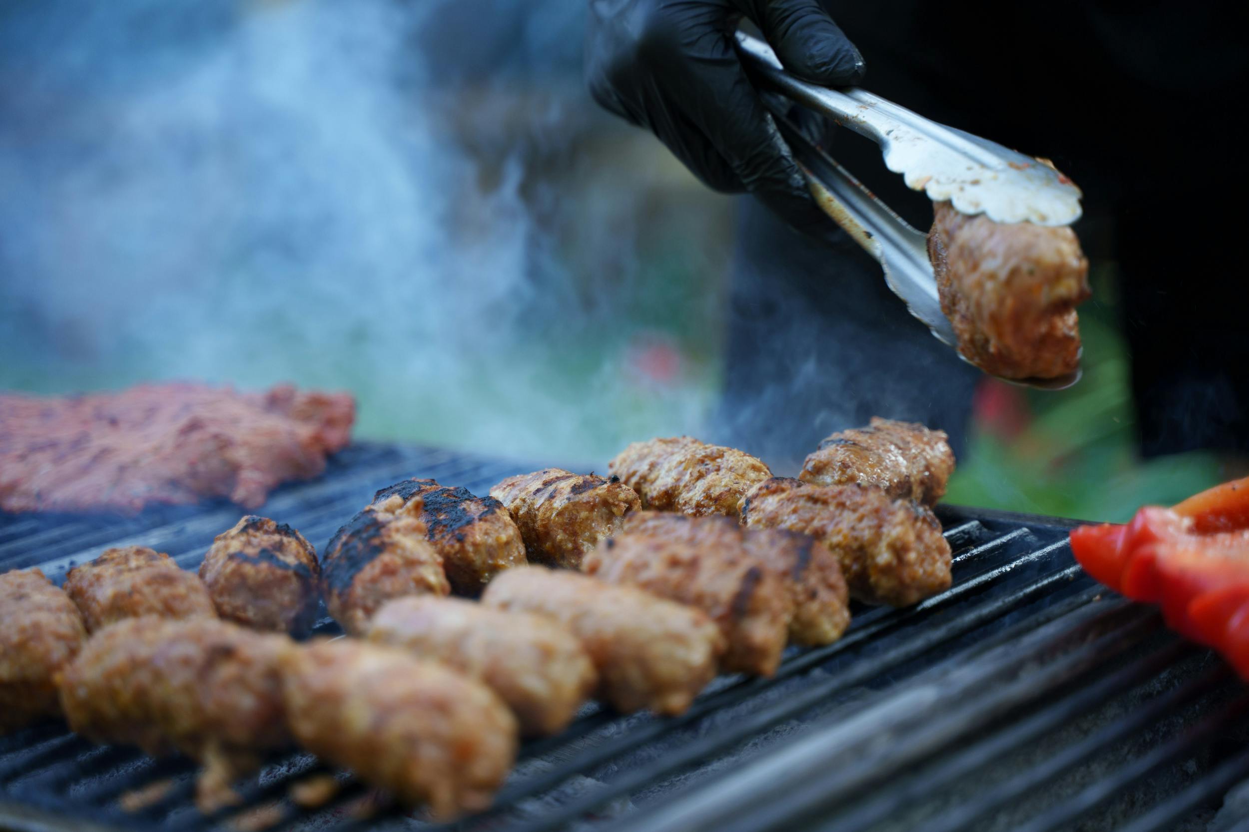 Close-up Photo of Grilling of Meat · Free Stock Photo