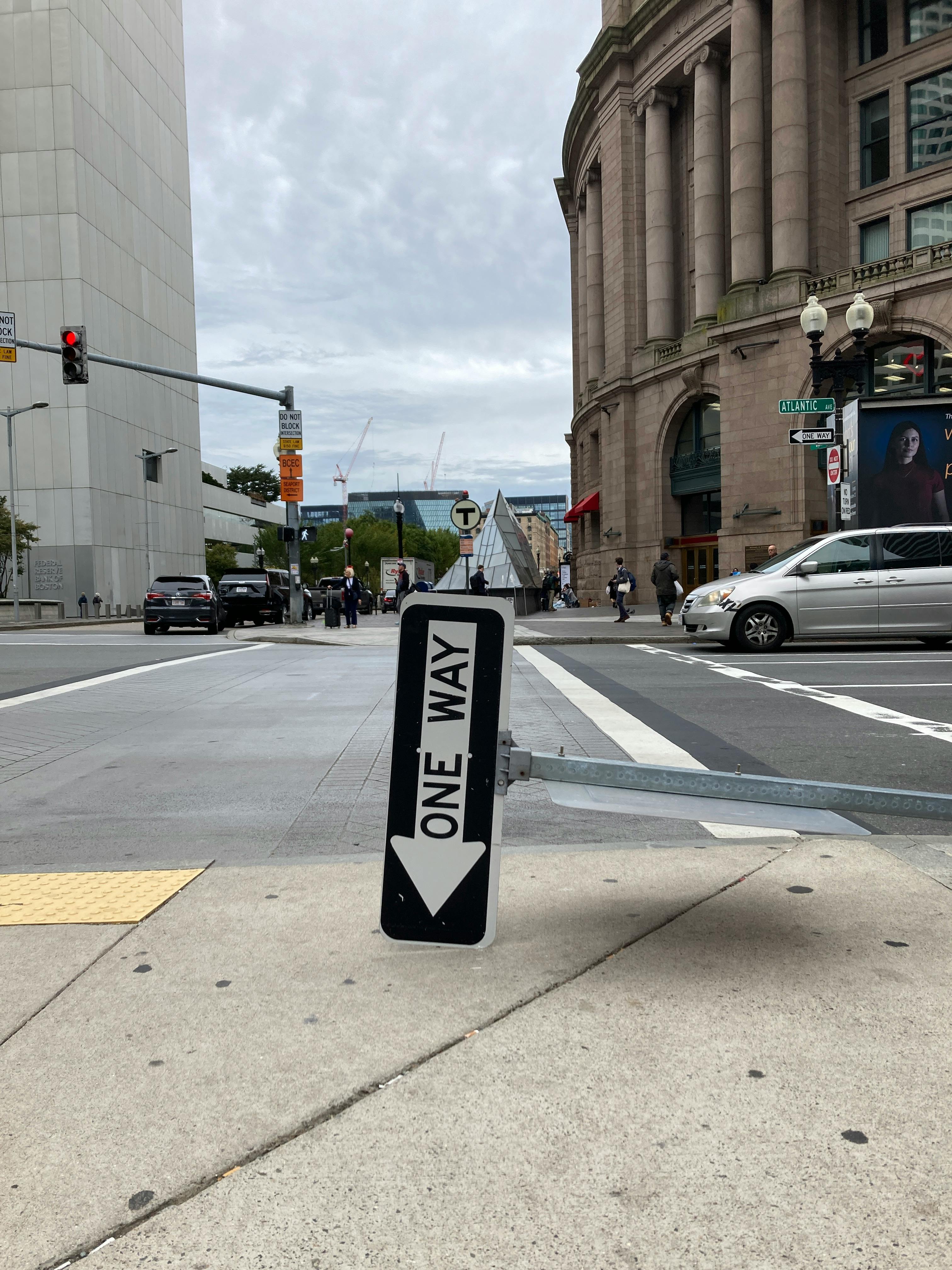 One Way Signage · Free Stock Photo