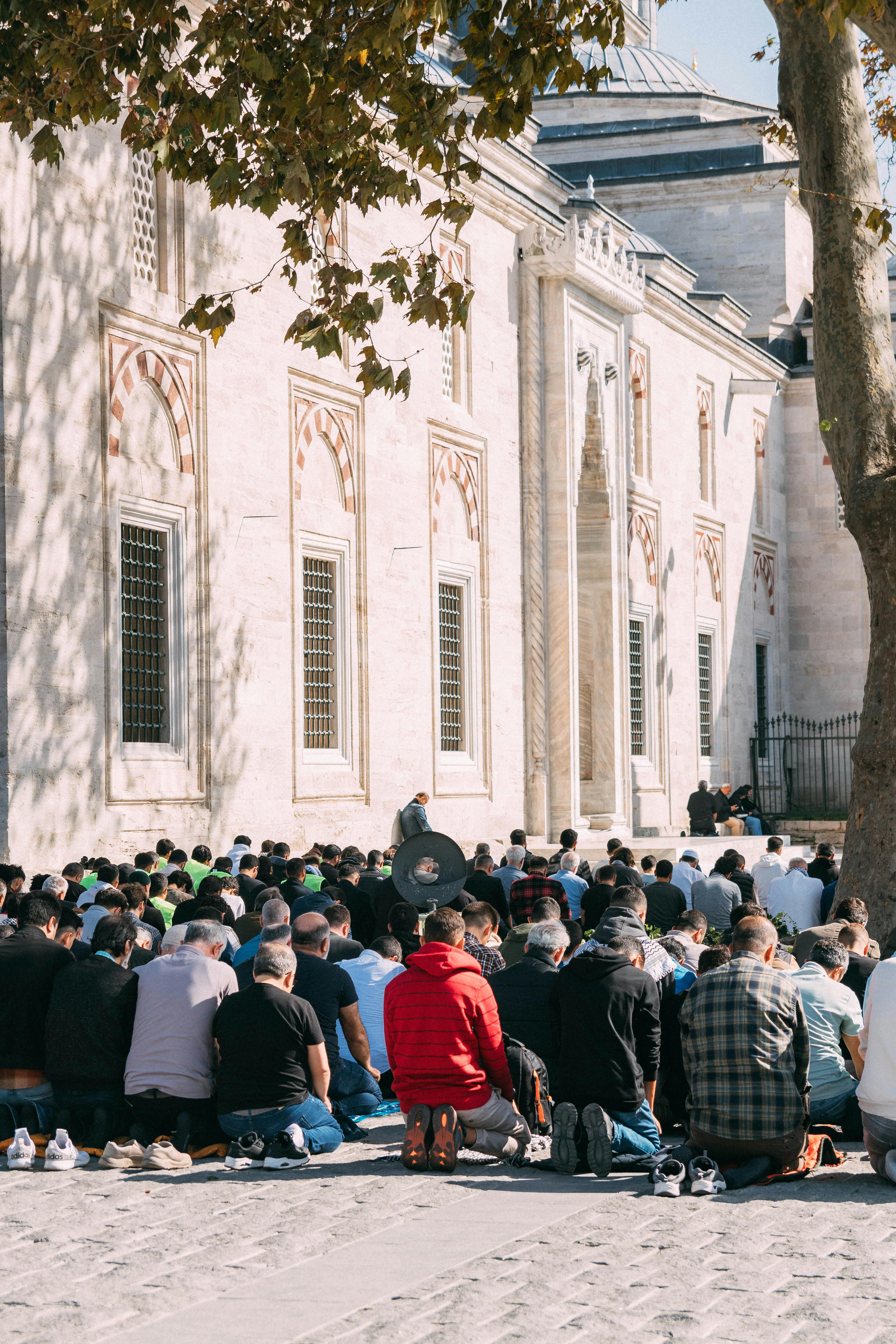 People Praying Outdoors · Free Stock Photo