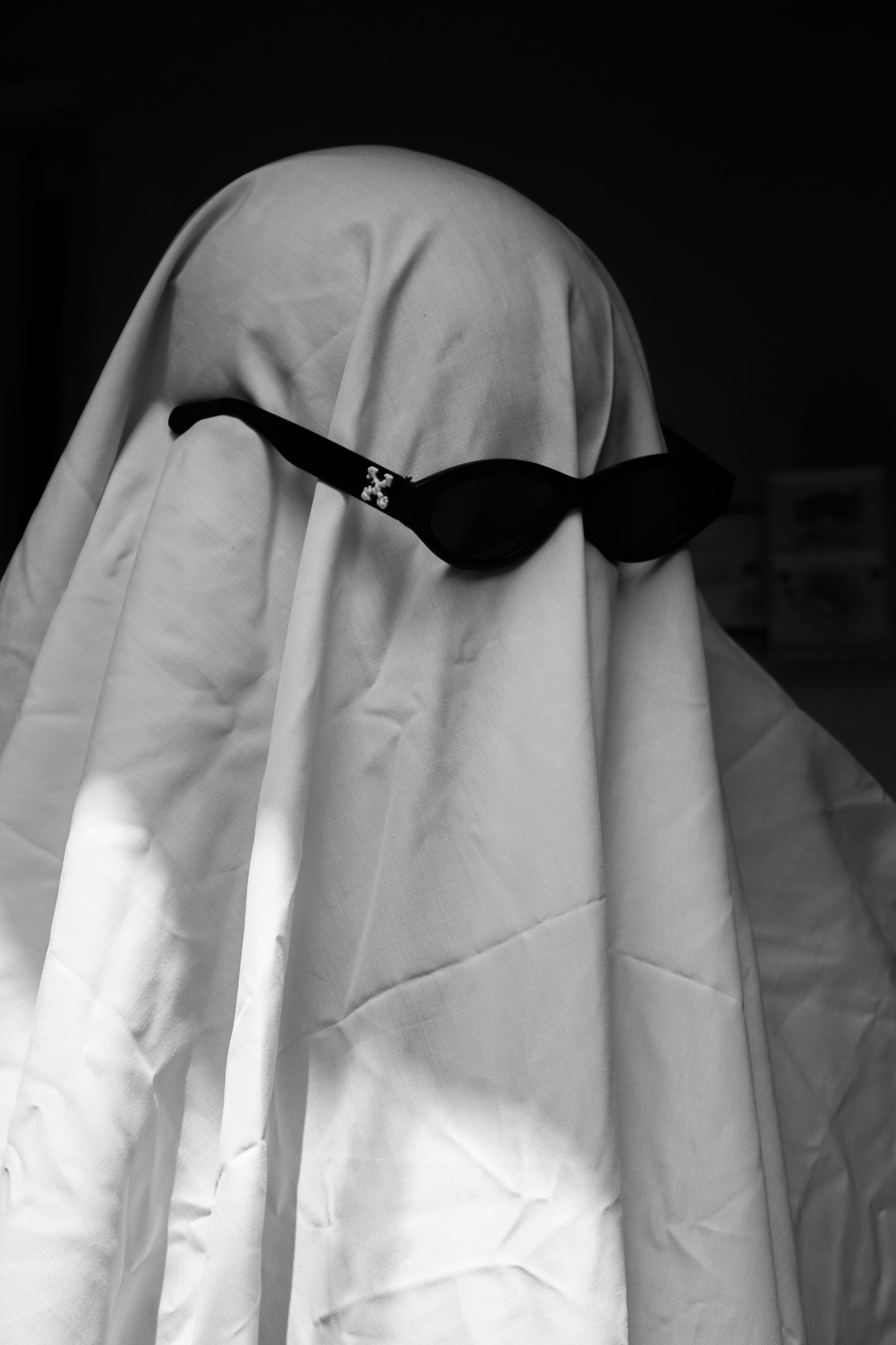 Photo of a Ghost with Sunglasses · Free Stock Photo