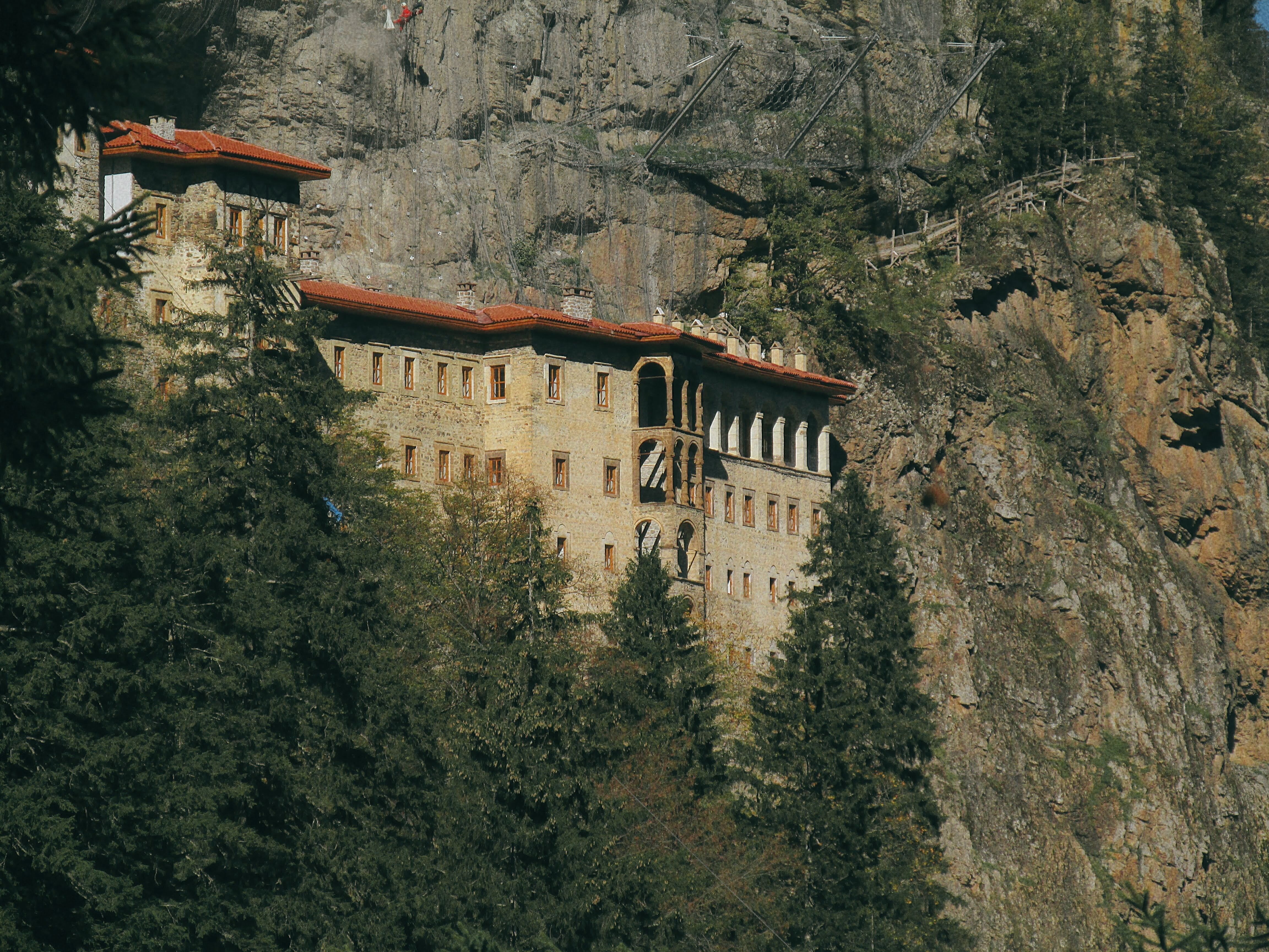 View of Sümela Monastery in Turkey · Free Stock Photo